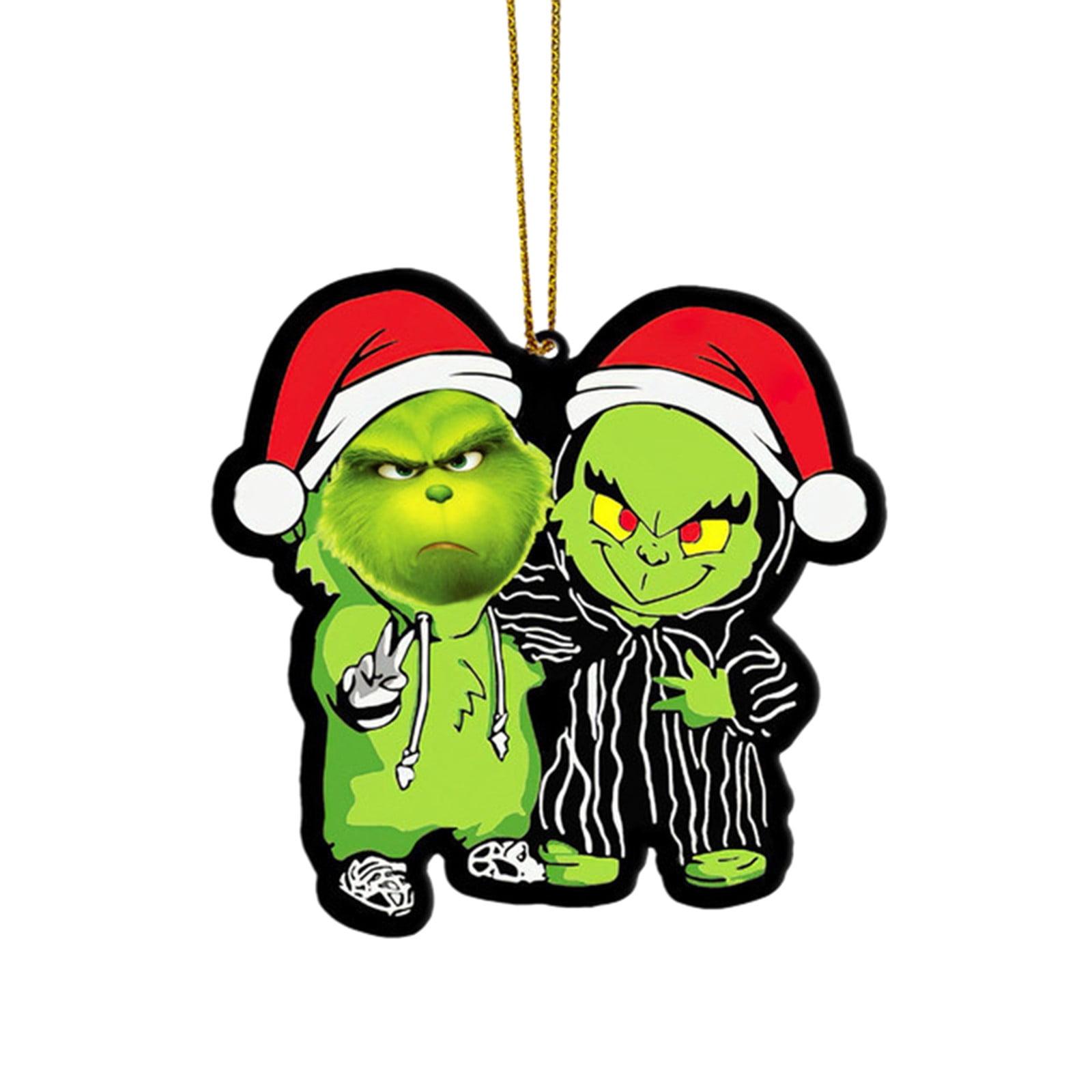 Cozyvia 2025 Grinch Christmas Tree Hanging Ornaments, Christmas ...