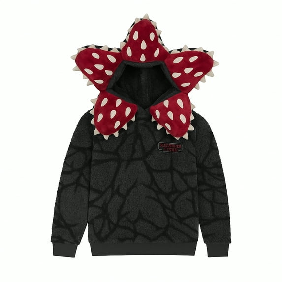 Cozyvia Demogorgon Fleece Hooded Outfits, Stranger Flower Things ...