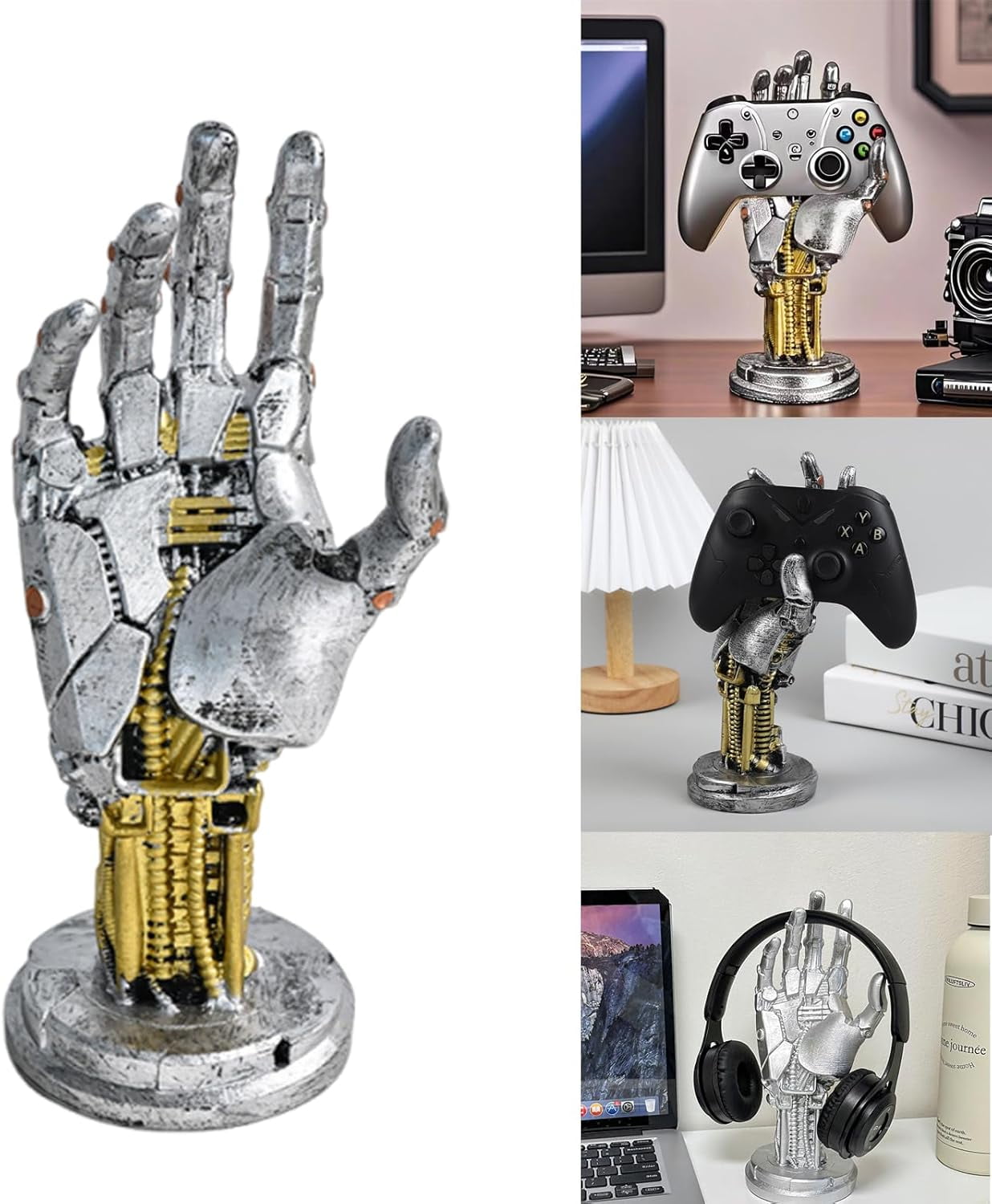 Cozyvia Game Controller Holder for PS5 PS4 Xbox Universal Headphone ...