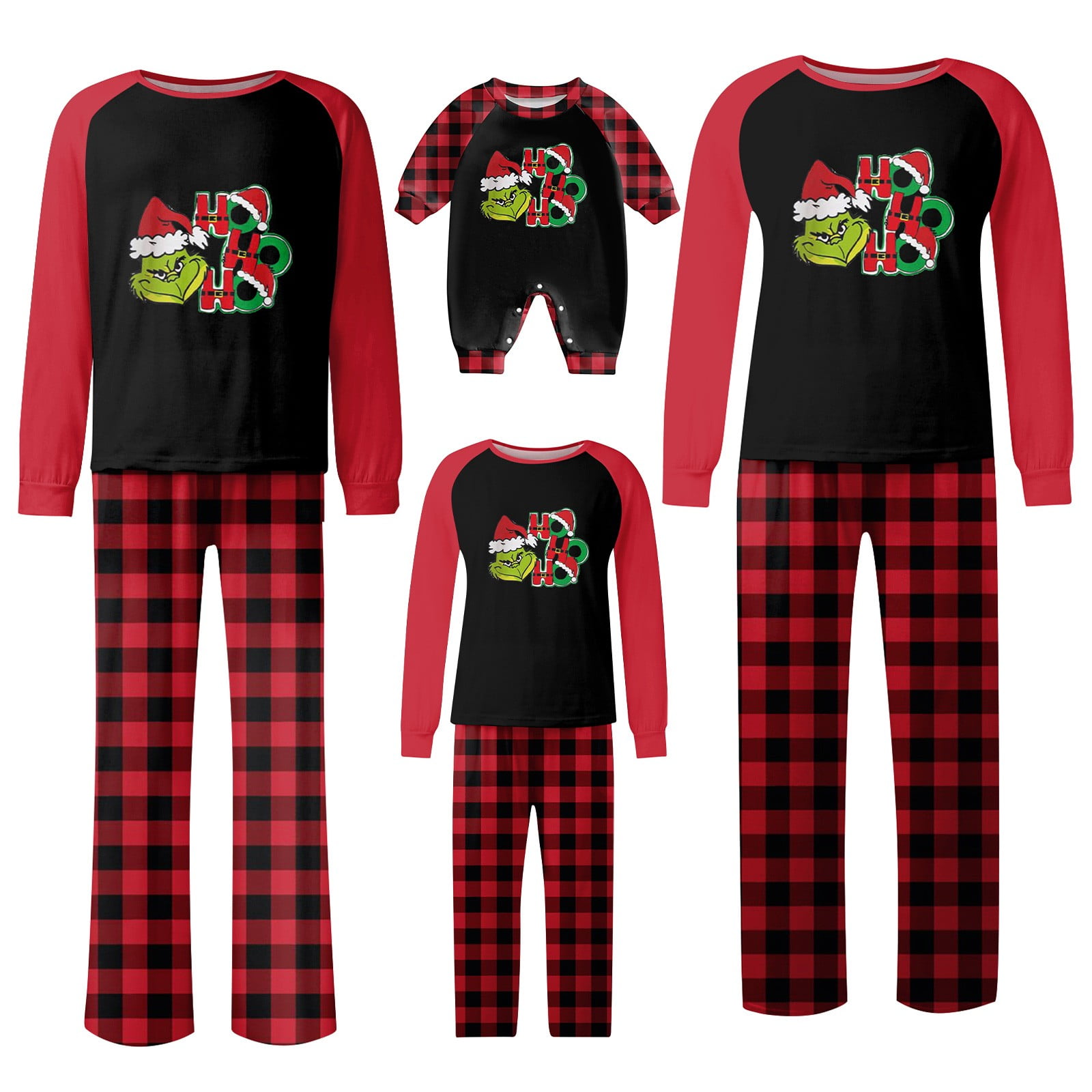 Cozyvia Grinch Christmas Pjs Matching Sets for Family, Christmas Grinch ...