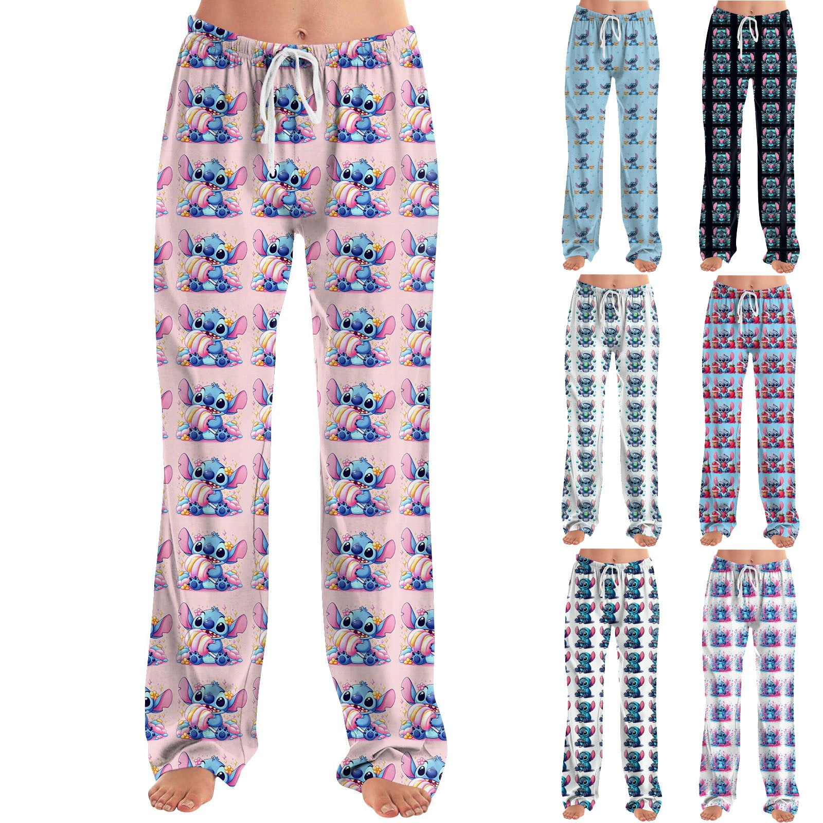 Cozyvia Stitch Pajama Pants for Women, Soft Stitch Pajama Pants Skin ...