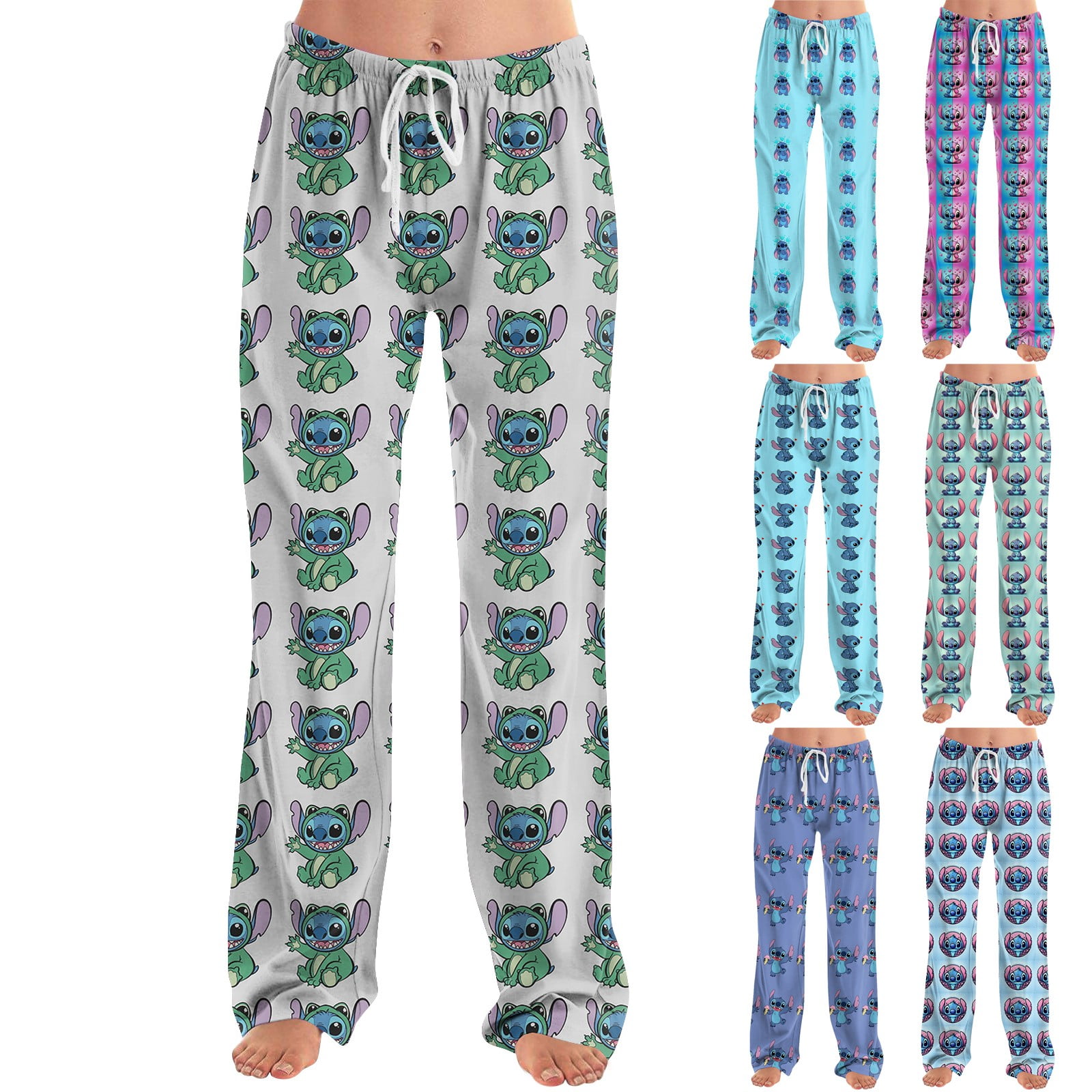 Cozyvia Stitch Pajama Pants for Women, Soft Stitch Pajama Pants Skin ...