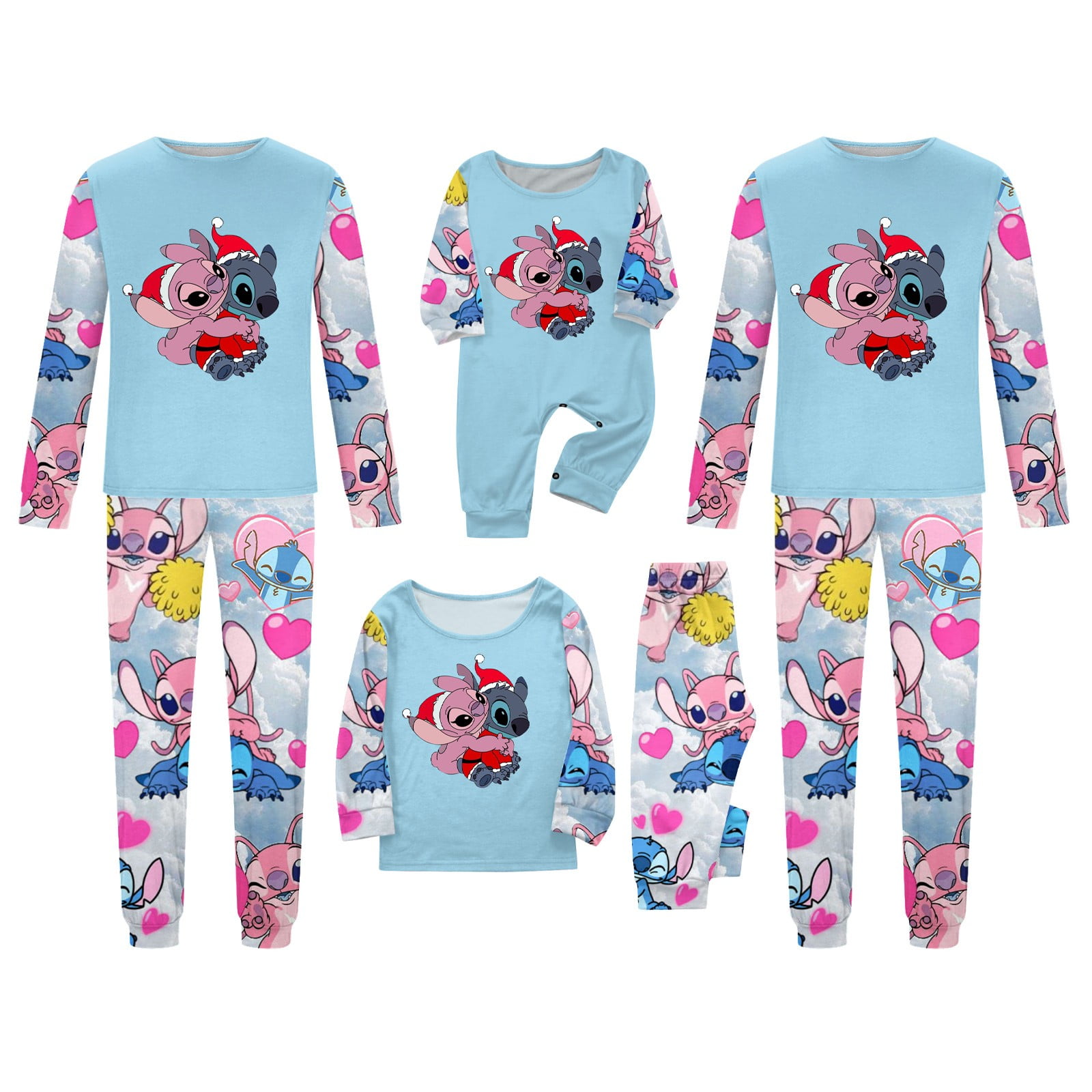 Cozyvia Stitch Pajamas Matching Sets for Family, Soft Stitch Pjs ...