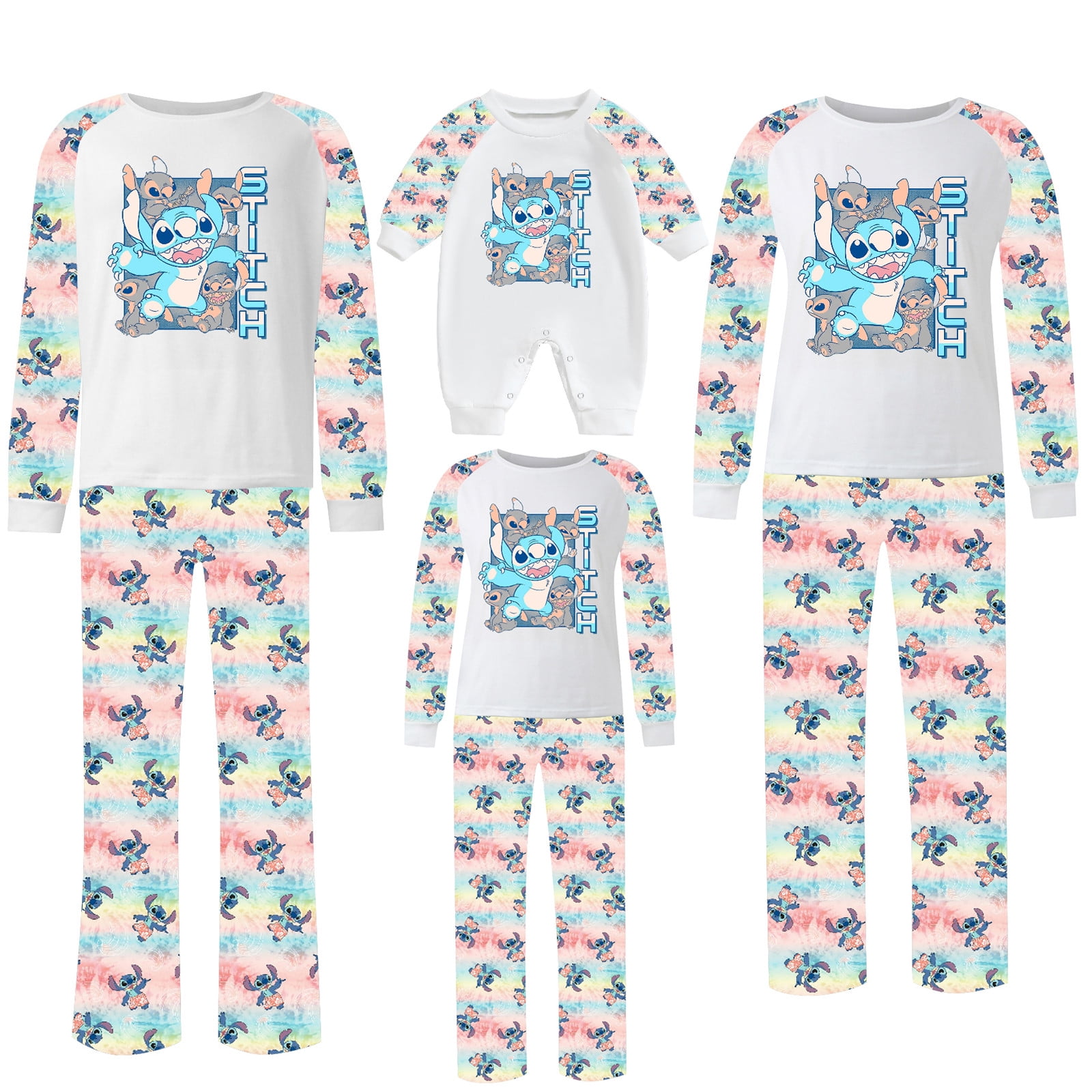 Cozyvia Stitch Pajamas Matching Sets for Family, Soft Stitch Pjs ...