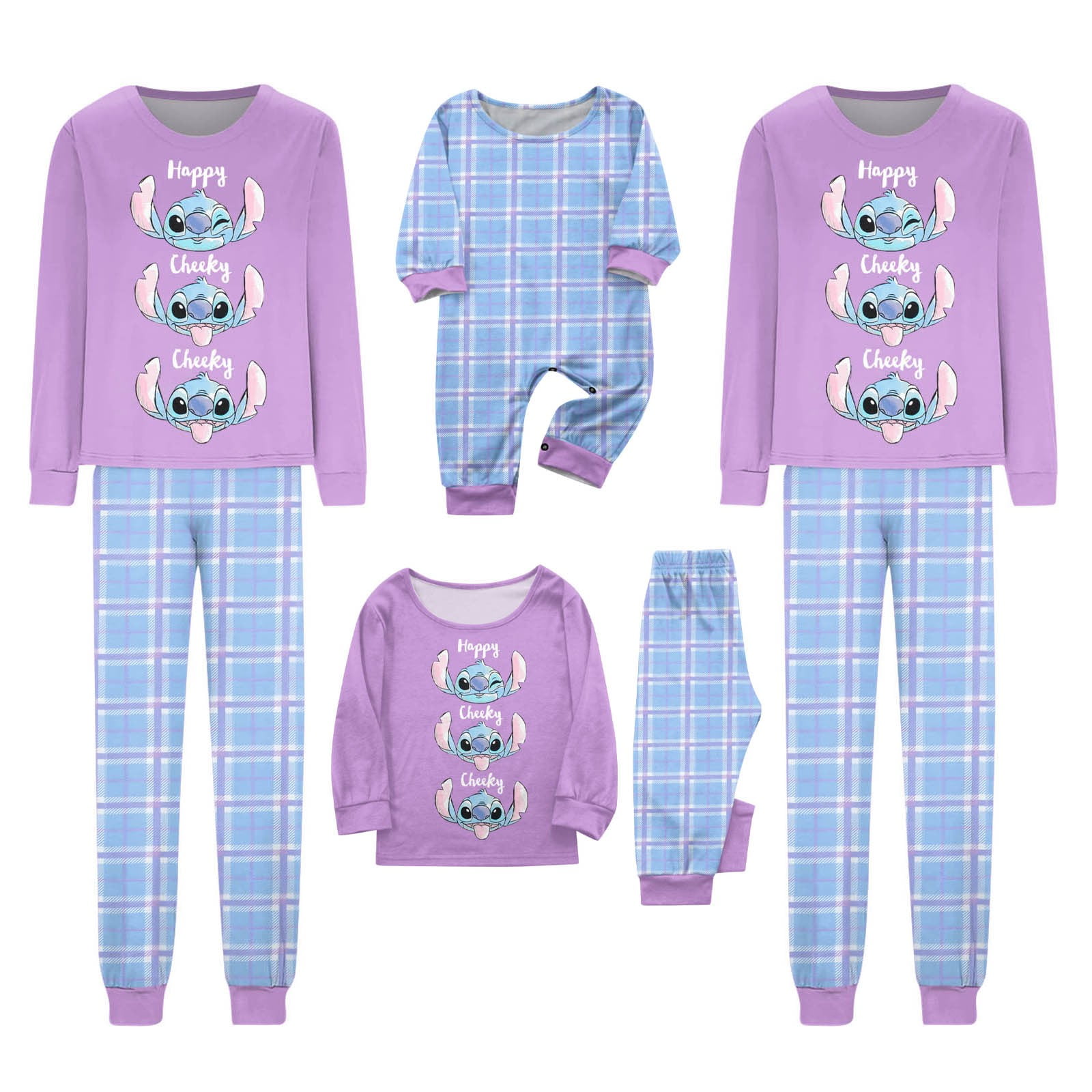 Cozyvia Stitch Pajamas Matching Sets for Family, Soft Stitch Pjs ...