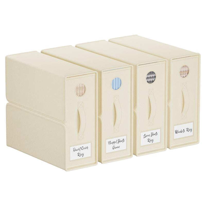 Cozyvibes Foldable Organizer,Sheet Organizers and Storage, 4-Pack ...