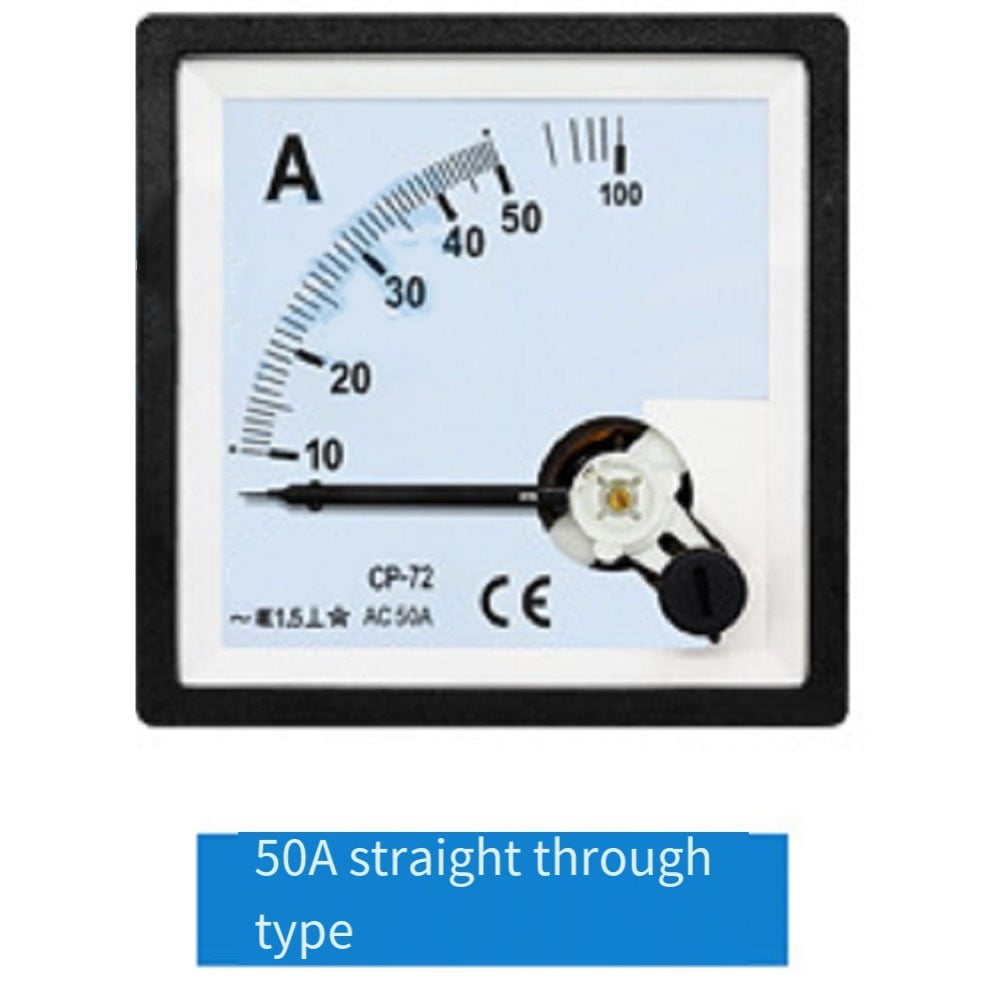 Cp-72 Pointer Type Ac Ammeter Analog Ammeter Pointer Panel Meter ...