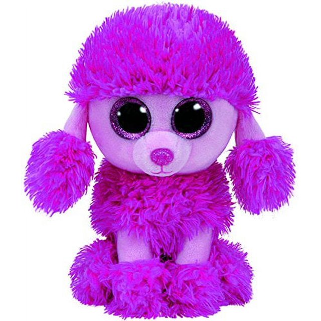 Cp TY Beanie Boos -Patsy the Poodle (Glitter Eyes) Small 6" Plush ...