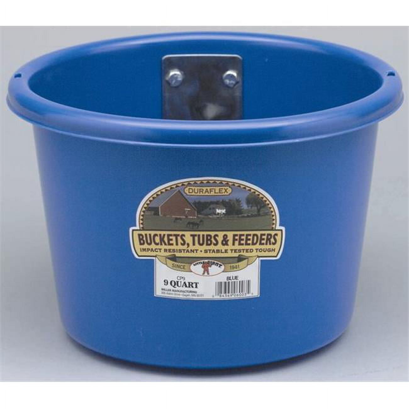 Cp9 9Qt Calf Feeding Pail with Bracket, Miller Manufacturing Company ...