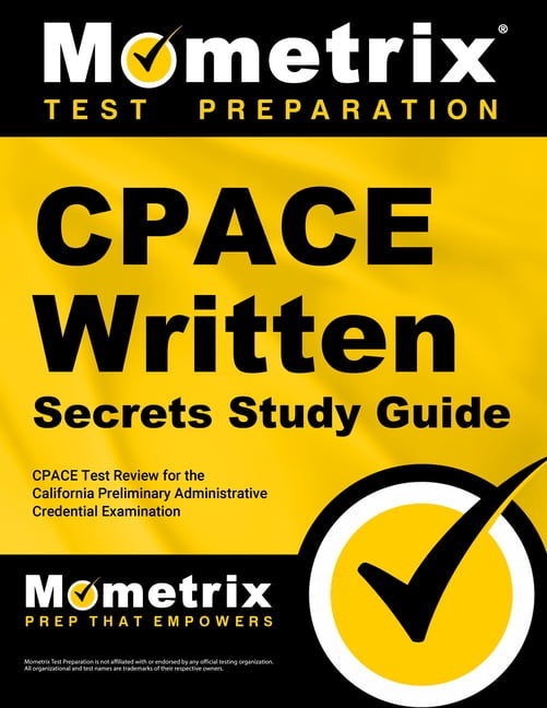 Cpace Written Secrets Study Guide : Cpace Test Review for the ...