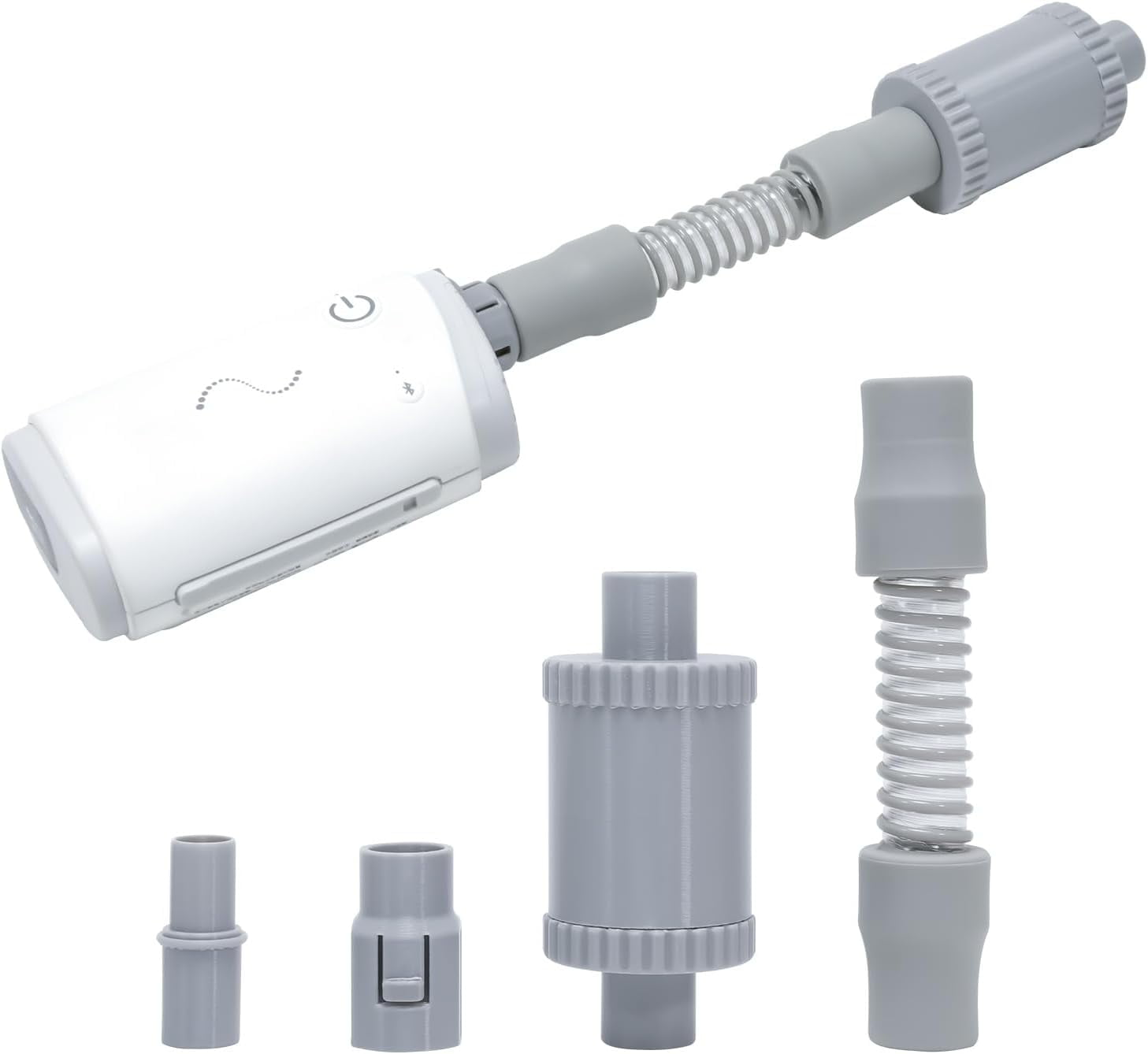 Cpap Muffler for AirMini with Cpap Hose Adapter, Noise-Absorbing Sponge ...