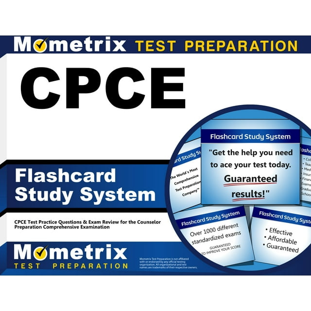 Cpce Flashcard Study System : Cpce Test Practice Questions and Exam ...