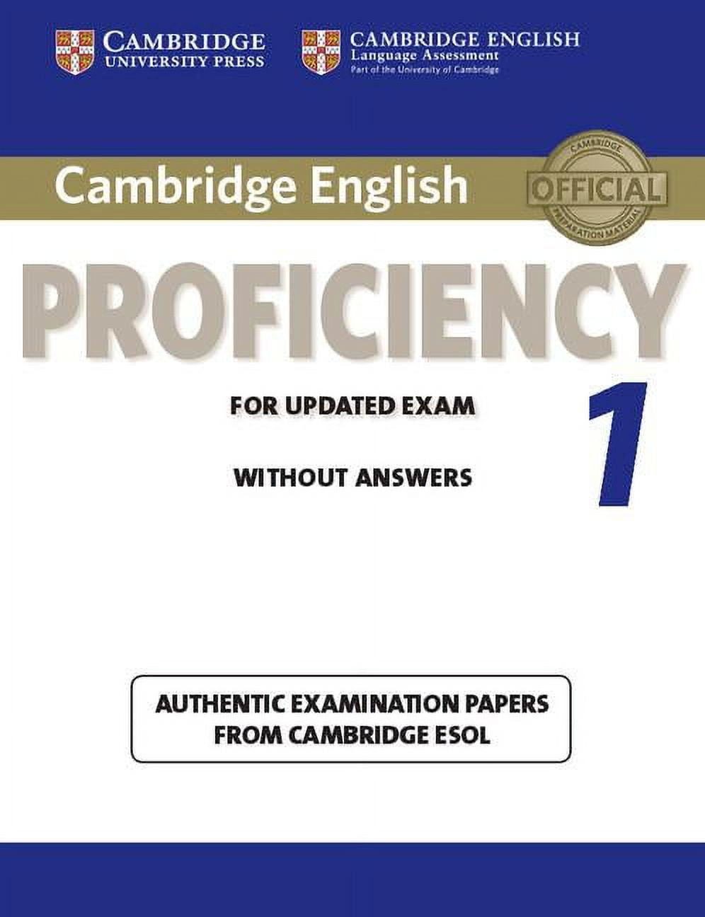 Cpe Practice Tests Cambridge English Proficiency 1 for Updated Exam ...