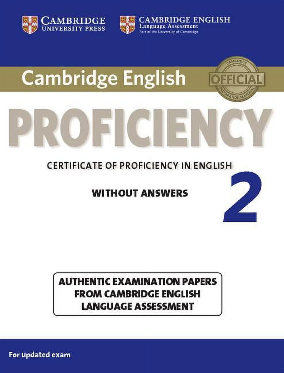 Cpe Practice Tests Cambridge English Proficiency 2 Student's Book ...