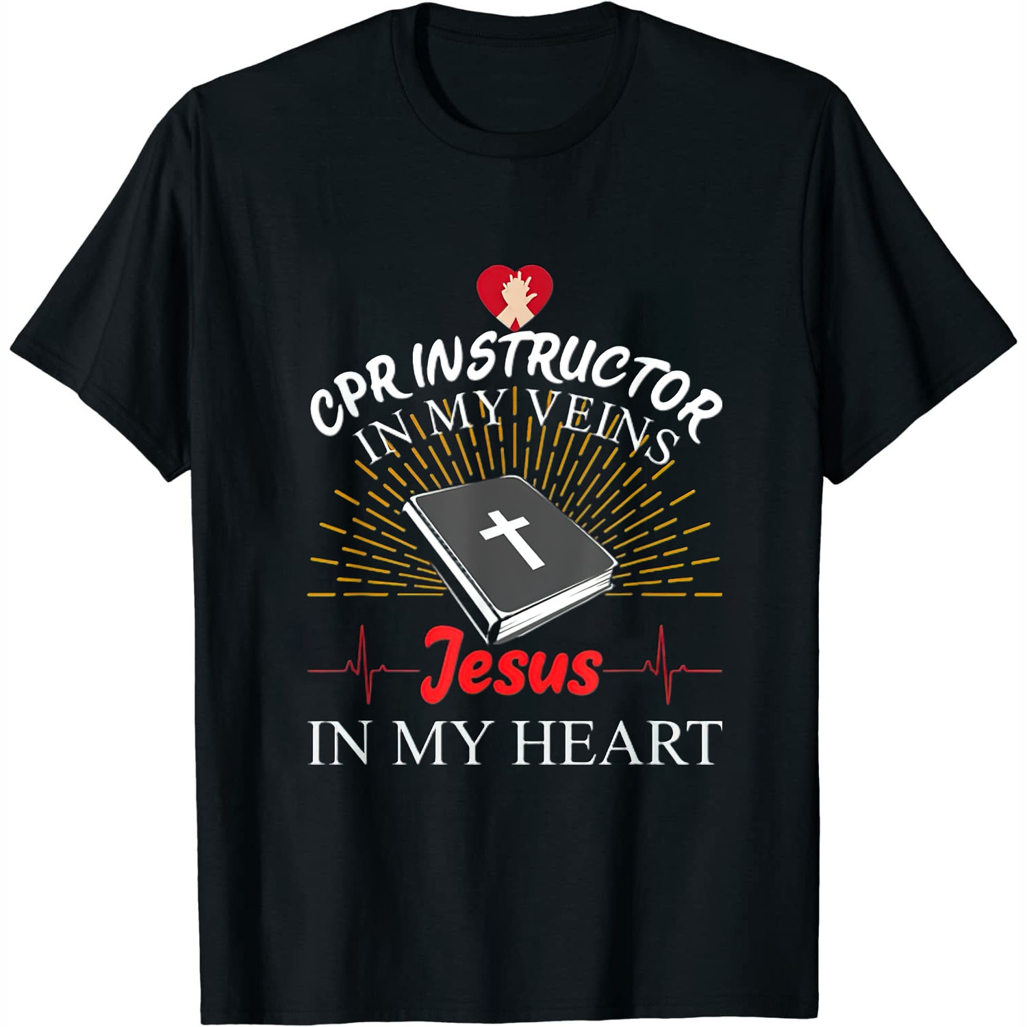 Cpr Instructor Design first aid for men, women and kids T-Shirt-3XL ...