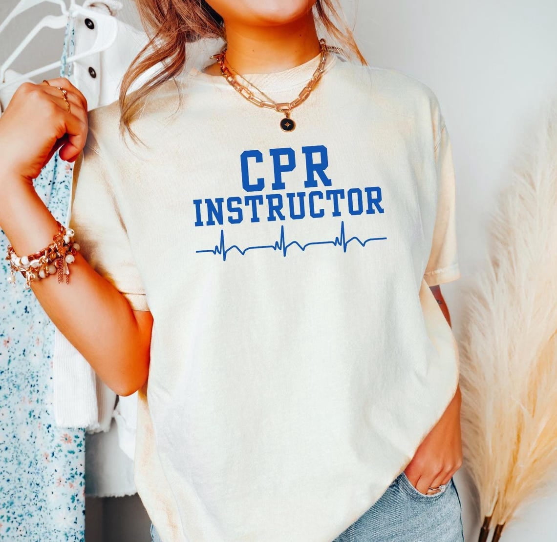 Cpr Instructor Shirt, Emt Shirt, Ems Bls Training Tshirt, Cpr Class ...