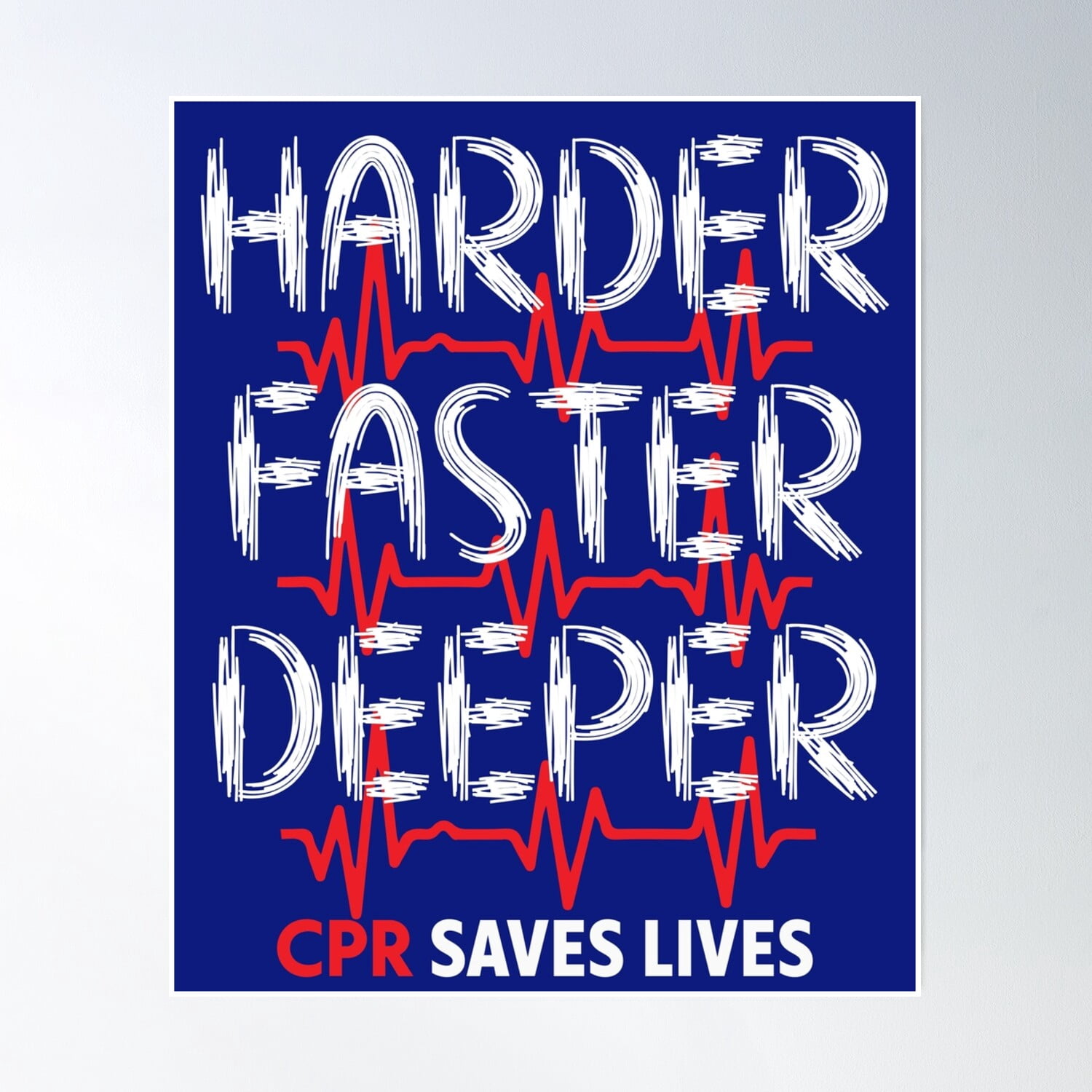 Cpr Saves Lives - Harder Faster Deeper - Emergency Medical Responder ...