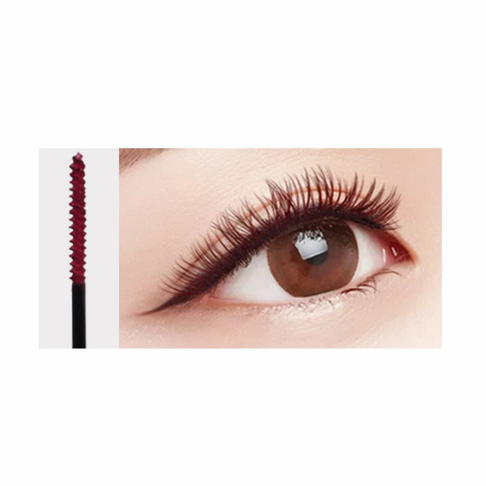 Cptfadh Charming Color Mascara Natural Long Dense Sweat Proof and Non ...