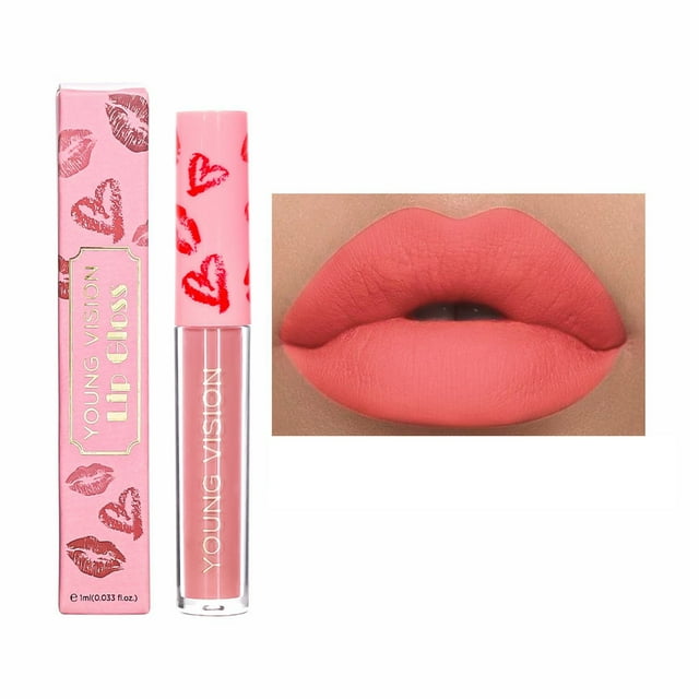 Cptfadh Lip Balm Lip Gloss For Girls Sexy Moisturizing Long Lasting Matte Lip Gloss Lipstick