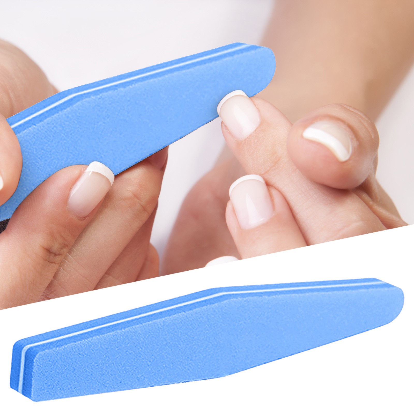 Cptfadh Nail Sponge File Sponge Nail File Double Sided Washing ...