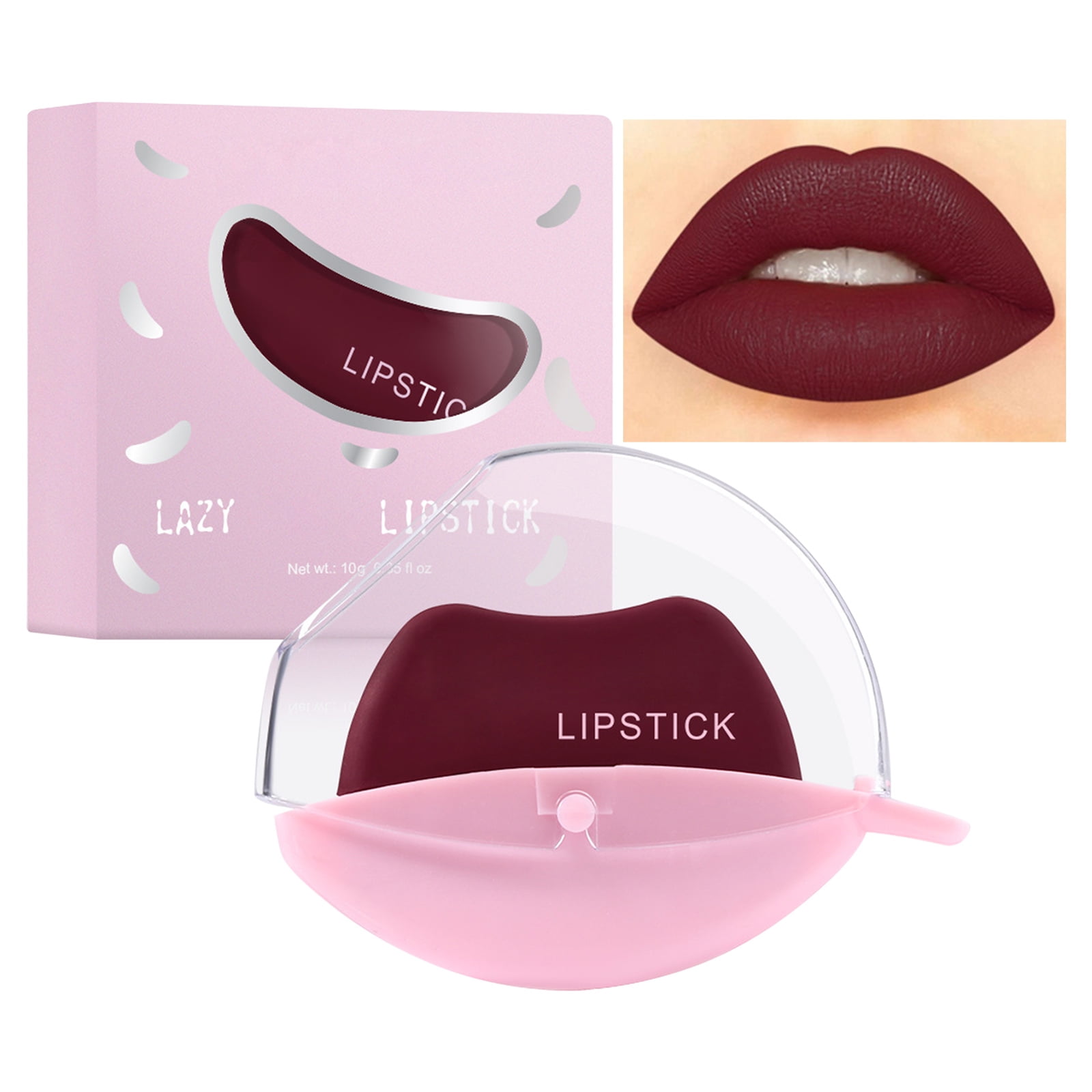 Cptfadh Preppy Stuff Lip Oul 15 Color Lazy Population Red Lipstick Set ...