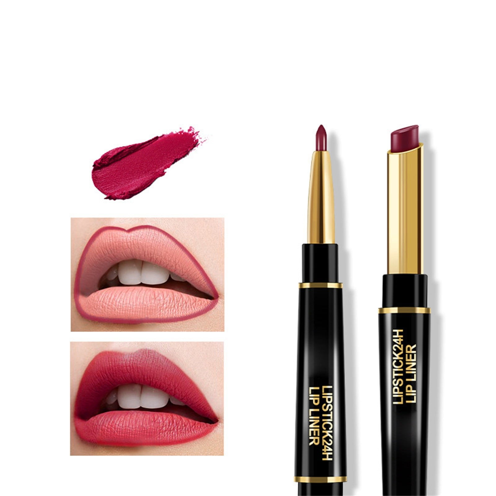 Cptfadh Preppy Stuff Lip Stains Color Lipstick Double Head Lipstick Lip ...