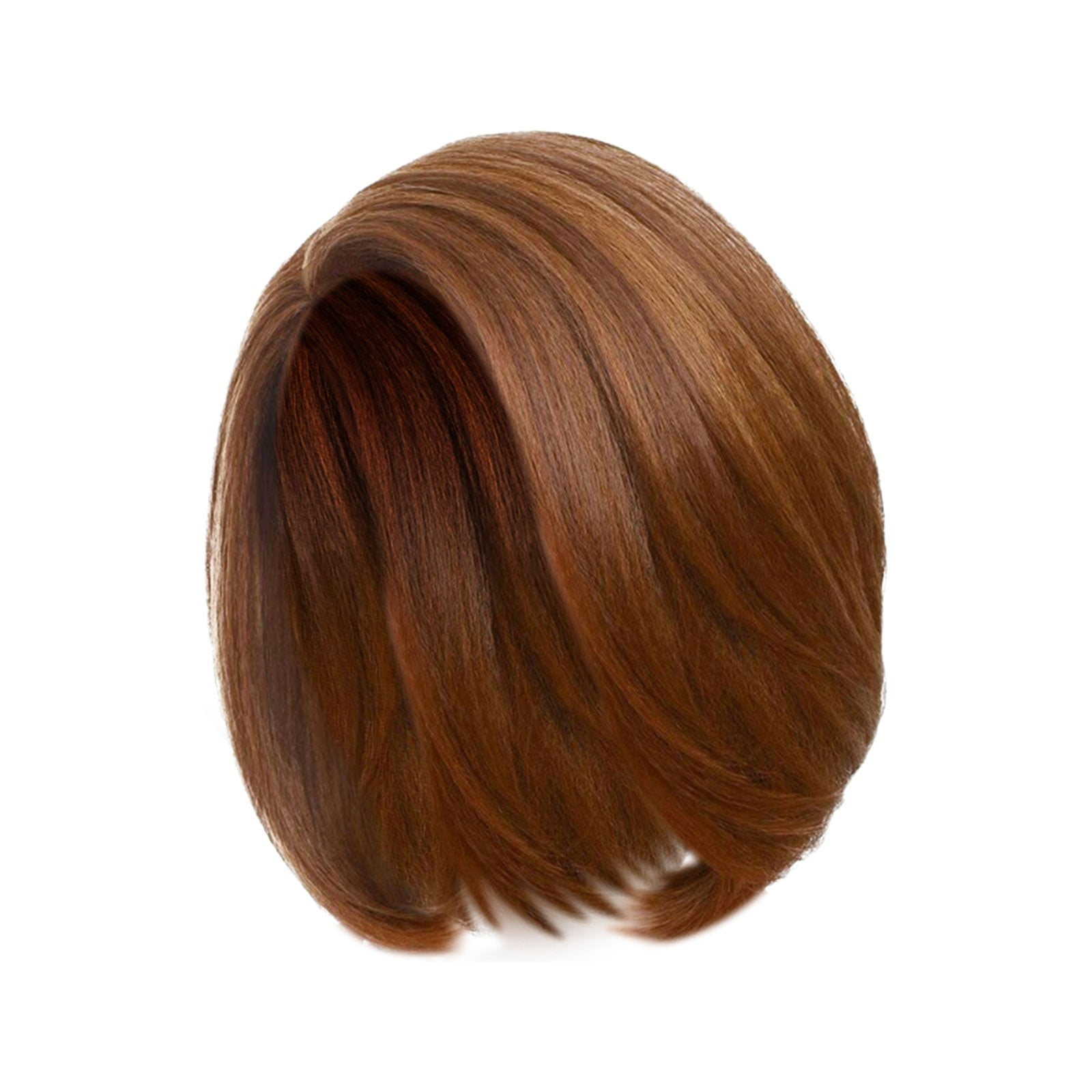 Cptfadh Wigs Women'S Short Hair Trimming Medium Length Straight Hair ...