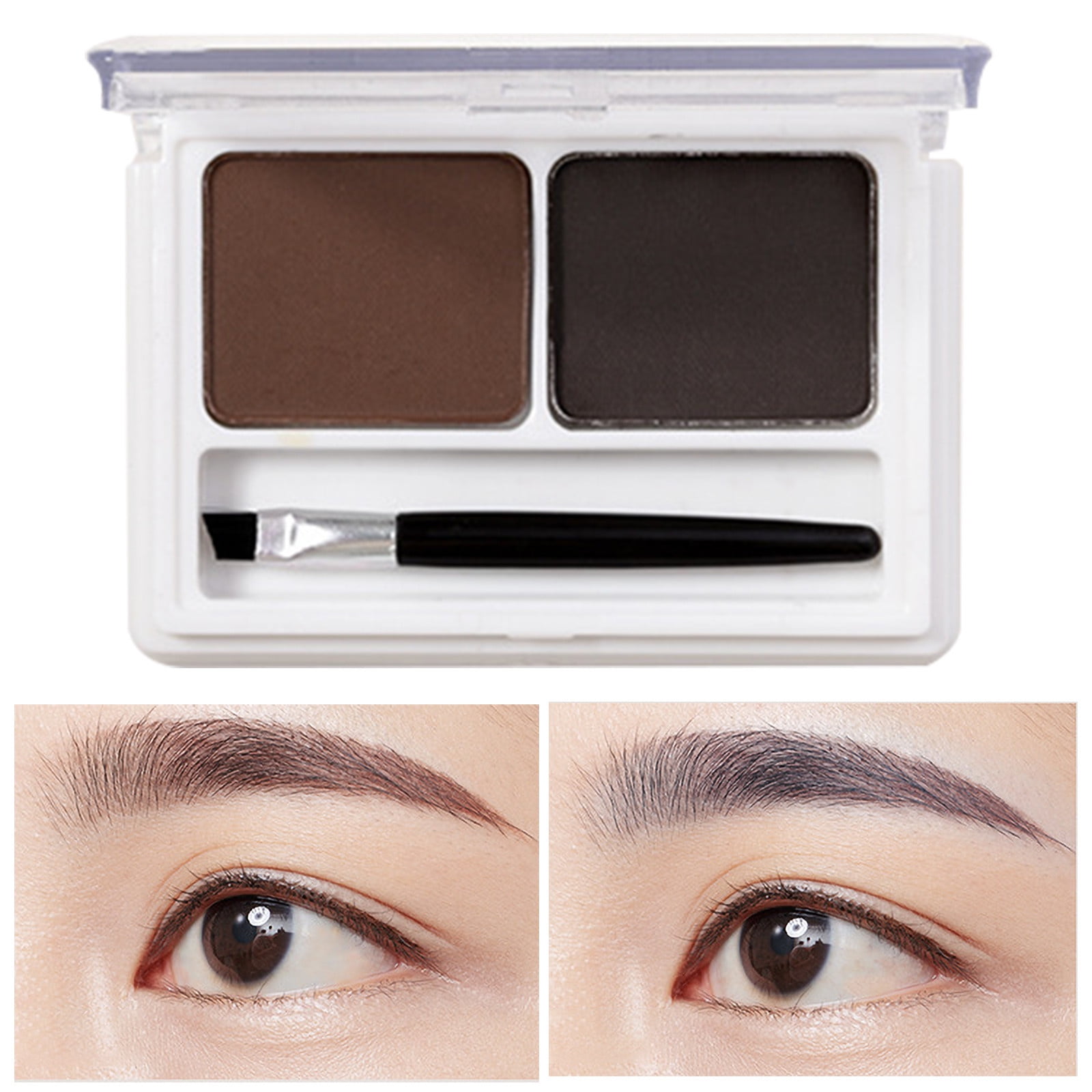 cptfadh Two-Color Eyebrow Powder, Waterproof, Sweat-Proof, Natural And ...