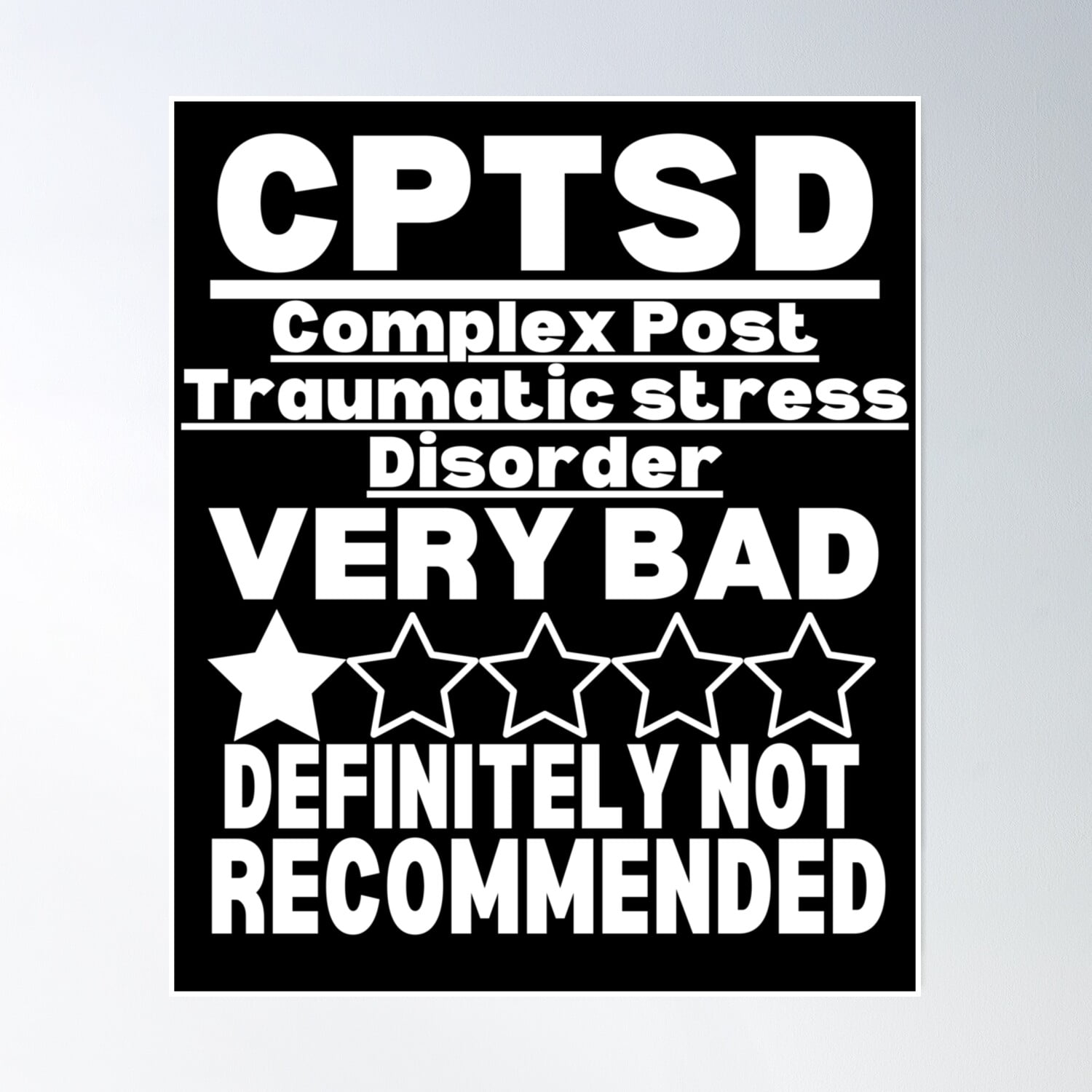 Cptsd Warrior, Complex Post-Traumatic Stress Disorder Awareness, C-Ptsd ...