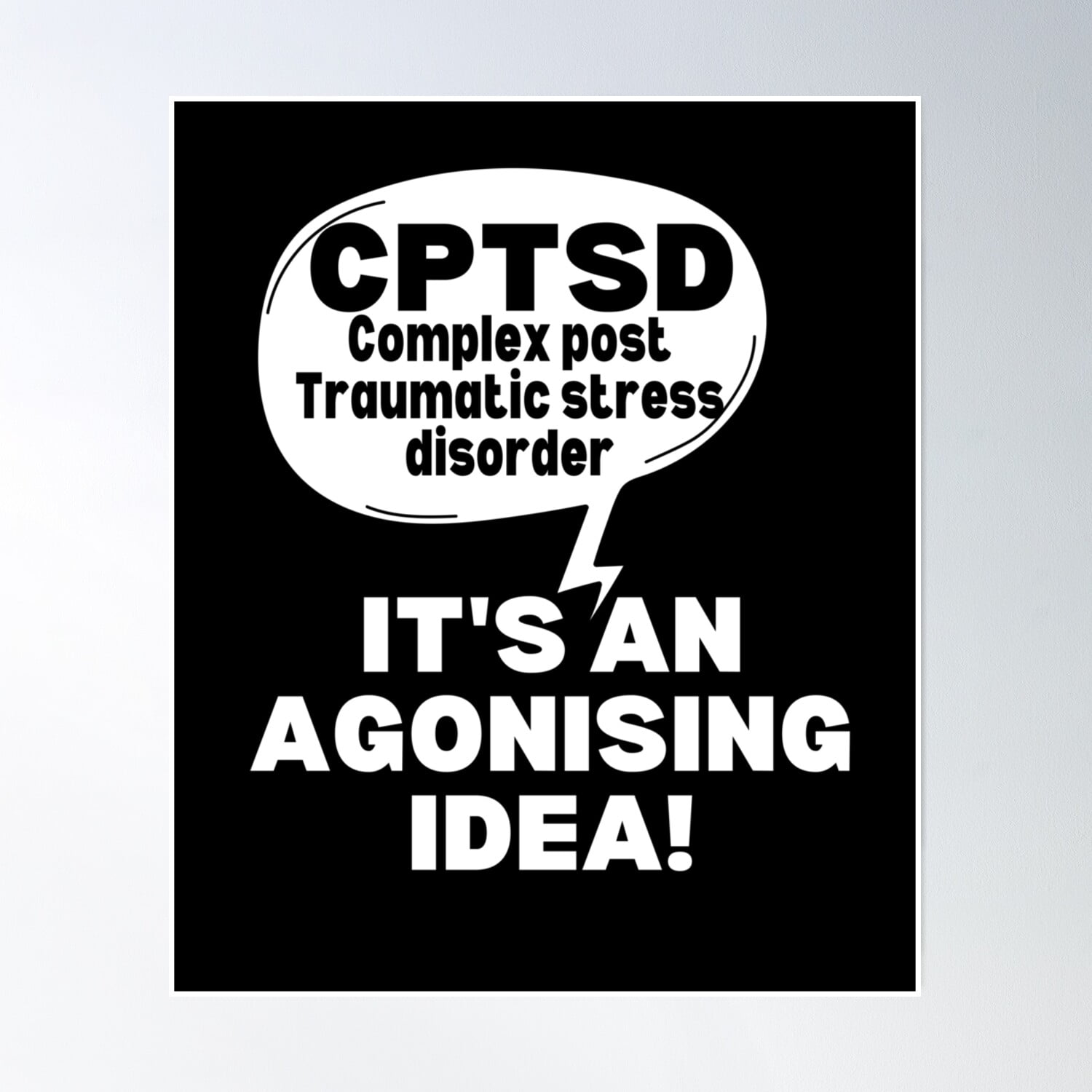 Cptsd Warrior, Complex Post-Traumatic Stress Disorder Awareness, C-Ptsd ...