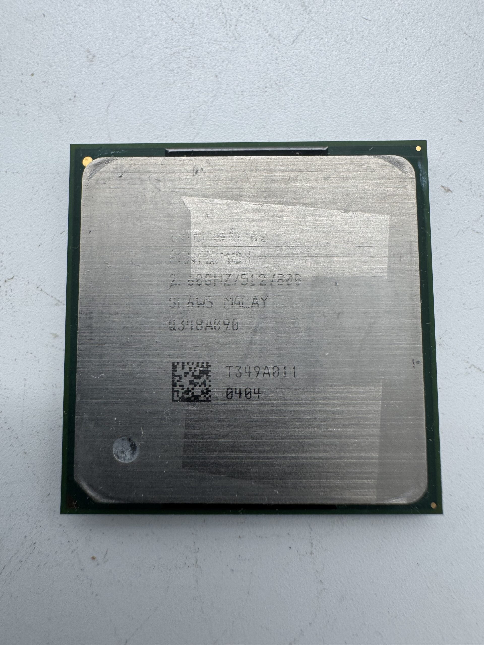 Cpu intel pentium 4 2.60ghz/512/800 sl6ws, skt 478 - Walmart.com