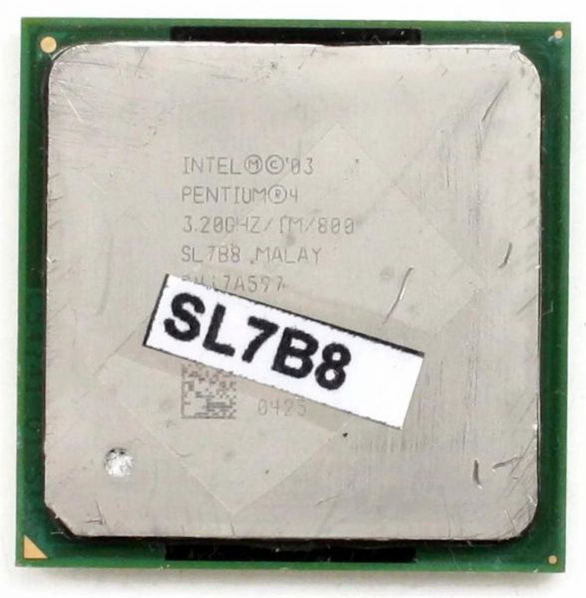 Cpu intel pentium 4 3.20ghz/1m/800 sl7b8 - Walmart.com
