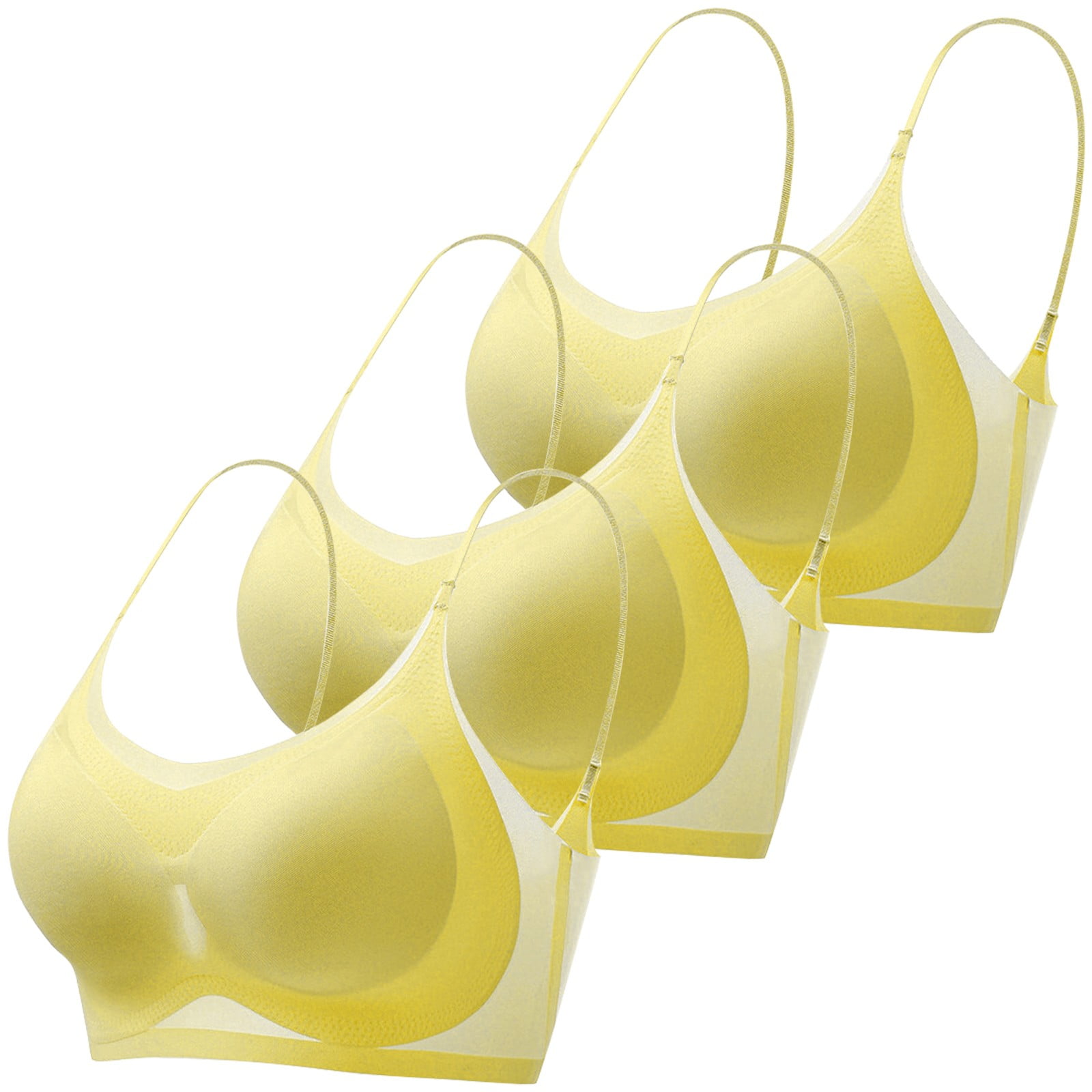 Cqxid525 Clearance Items Yoga Bra for Women Thin Bras Summer Thin Plus ...