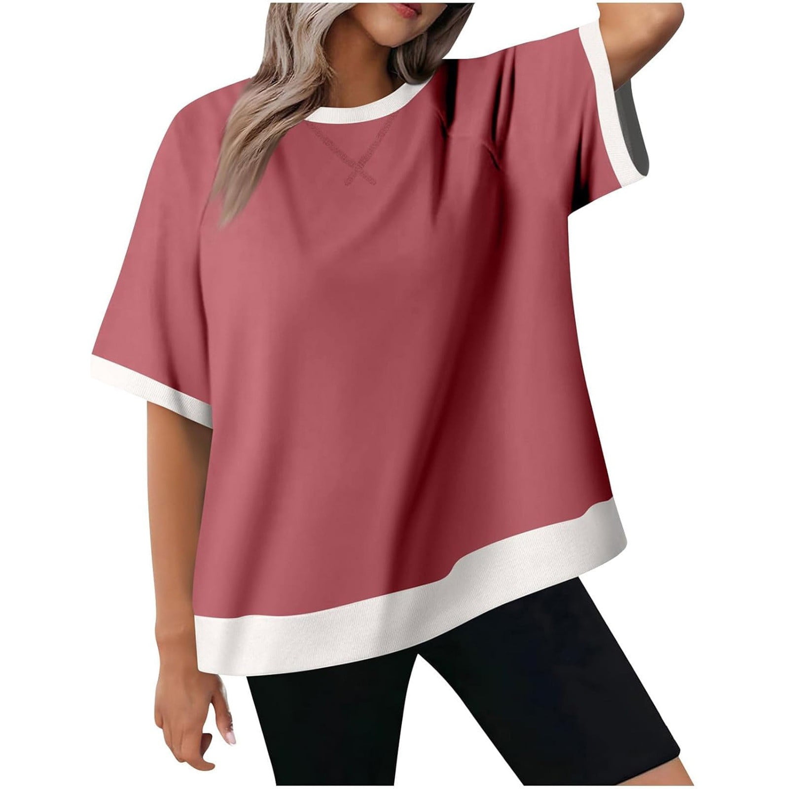 Cqxid525 Clearance Women's Casual Top Summer Tops for Women 2025 Trendy ...
