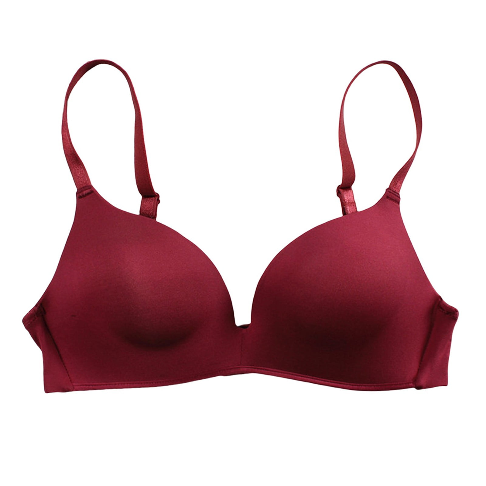 Cqxid525 Sports Bras for Women Student Thin Solid Color Bra Underwear ...