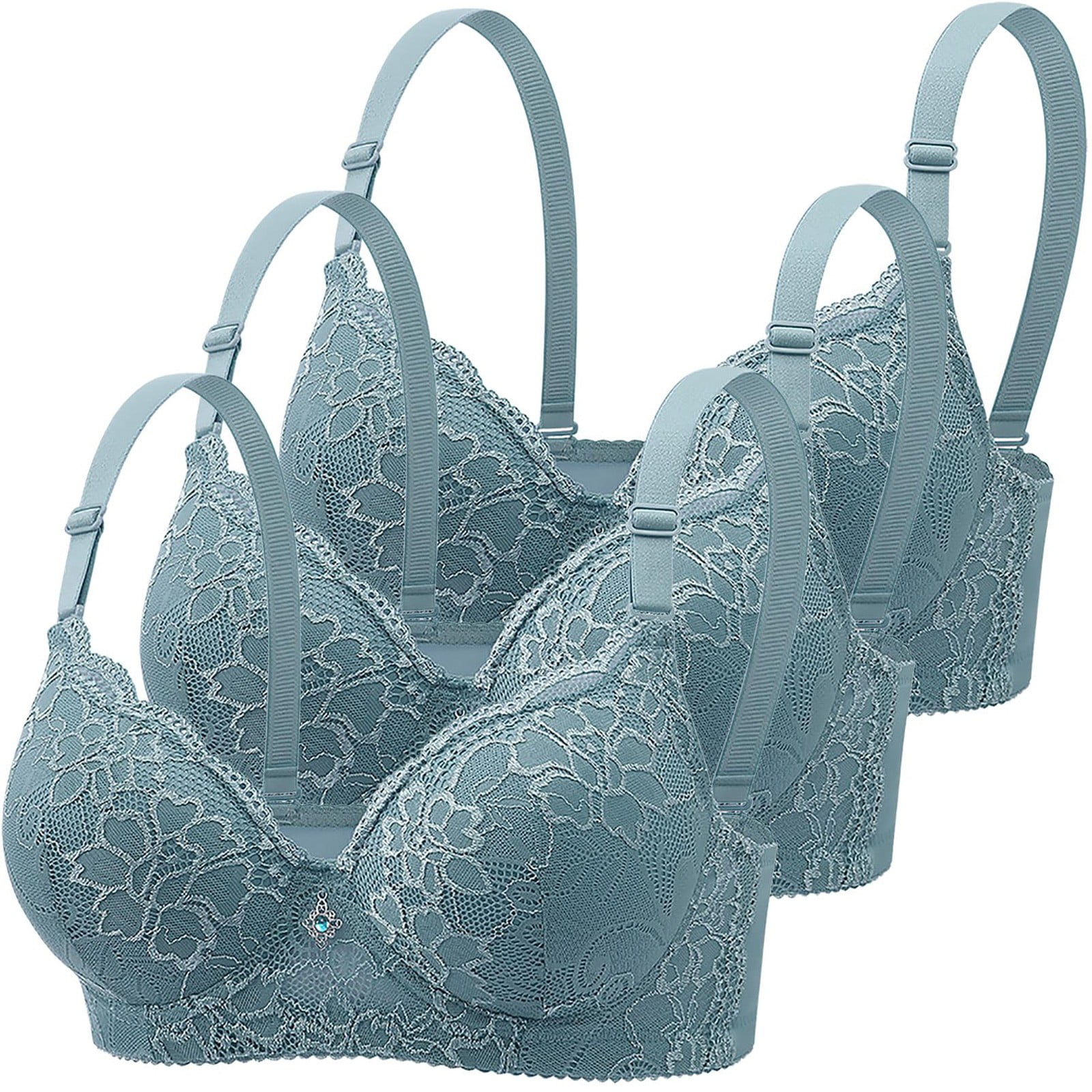 Cqxid525 Summer clearance sale! Womens Seamless Wireless Supportive Bra ...