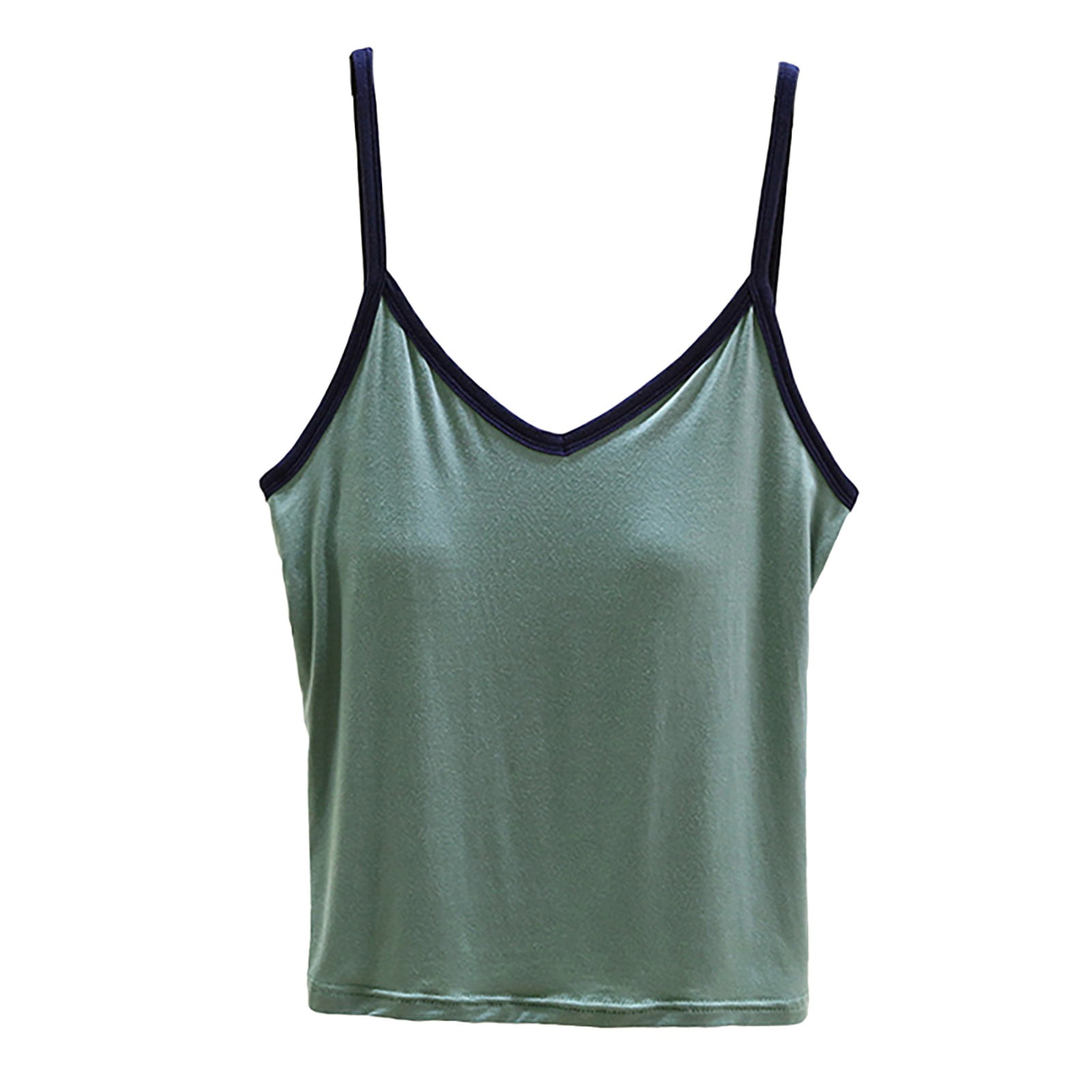 Cqxid525 Tank Tops for Women Tops for Women In Bra Adjustable Spaghetti ...