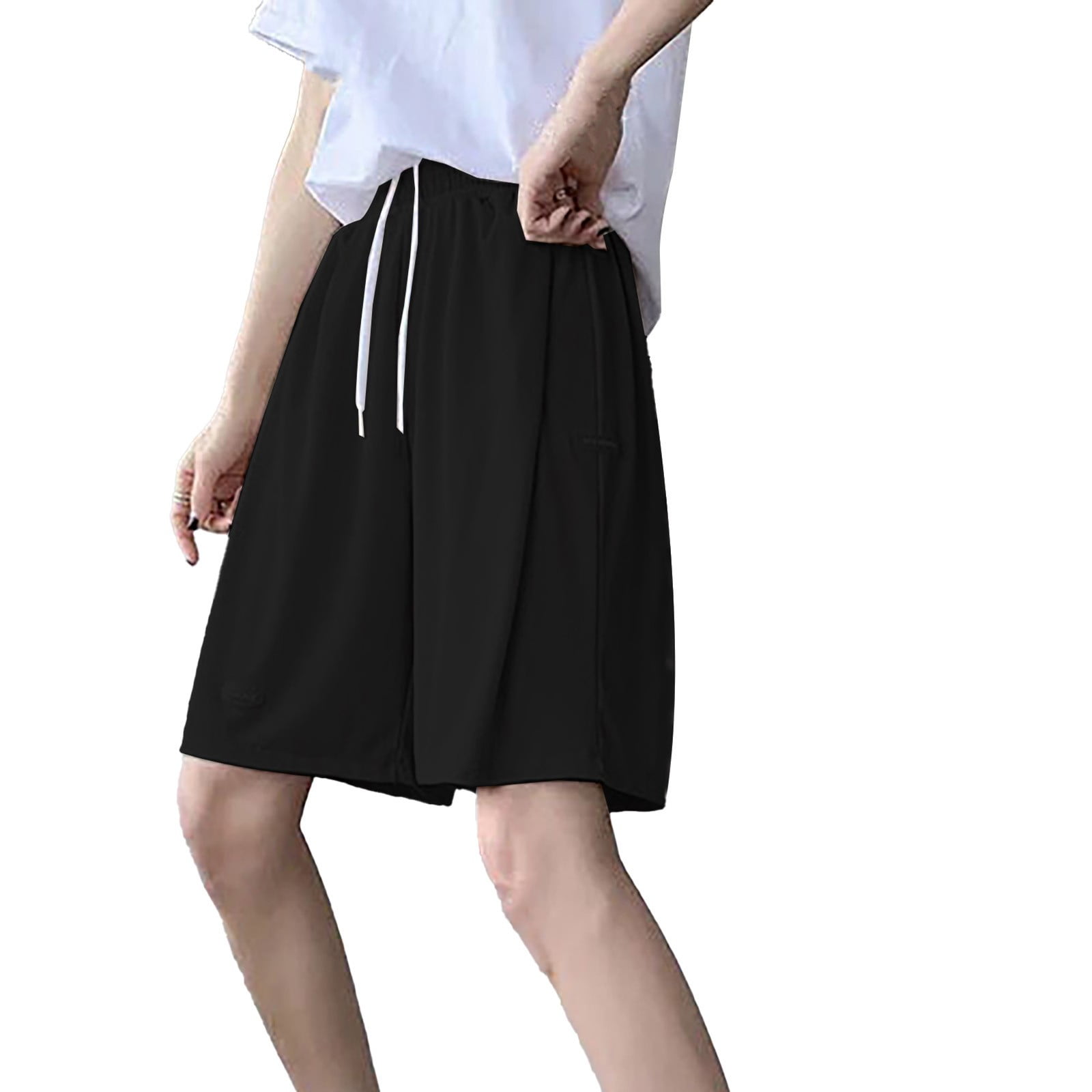 Cqxid525 Thermal Tops for Women Thin Slim Loose High Waisted Straight ...