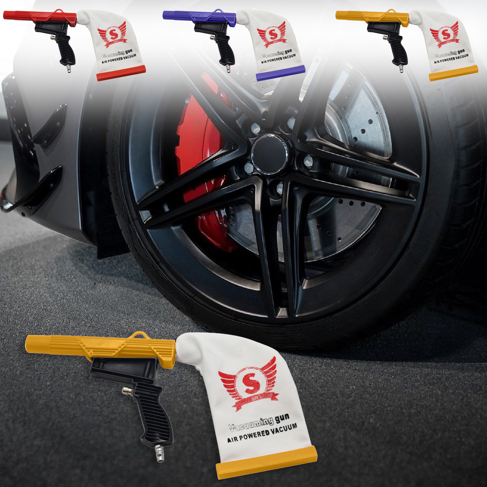 Cr Tire Repair Tool, Vacuum Spray Equipment, Dual Function Blowing Spraying, Compact Design, for ...