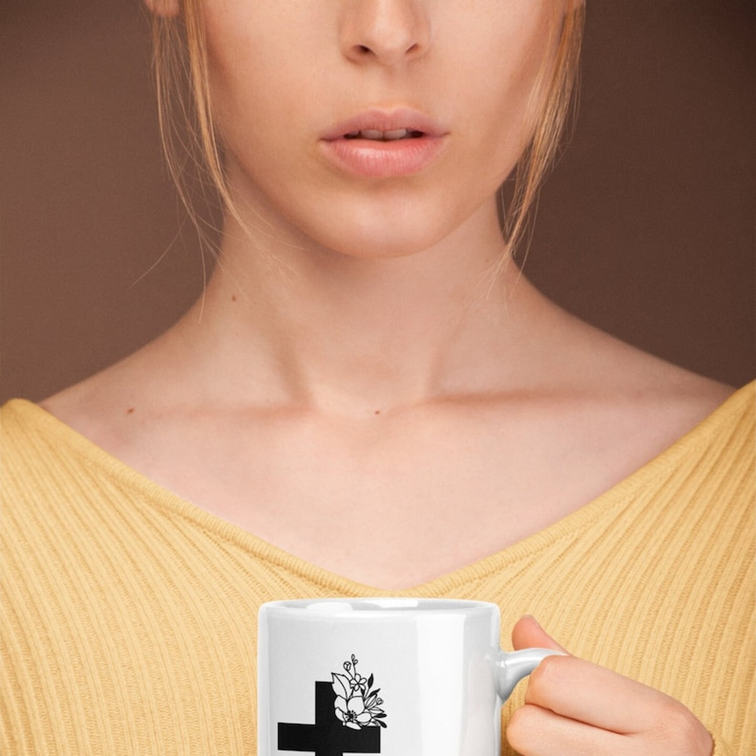 CrO1SS On a Mug, CH1Ristian Coffee Mug, Inspirational Quote Mug ...