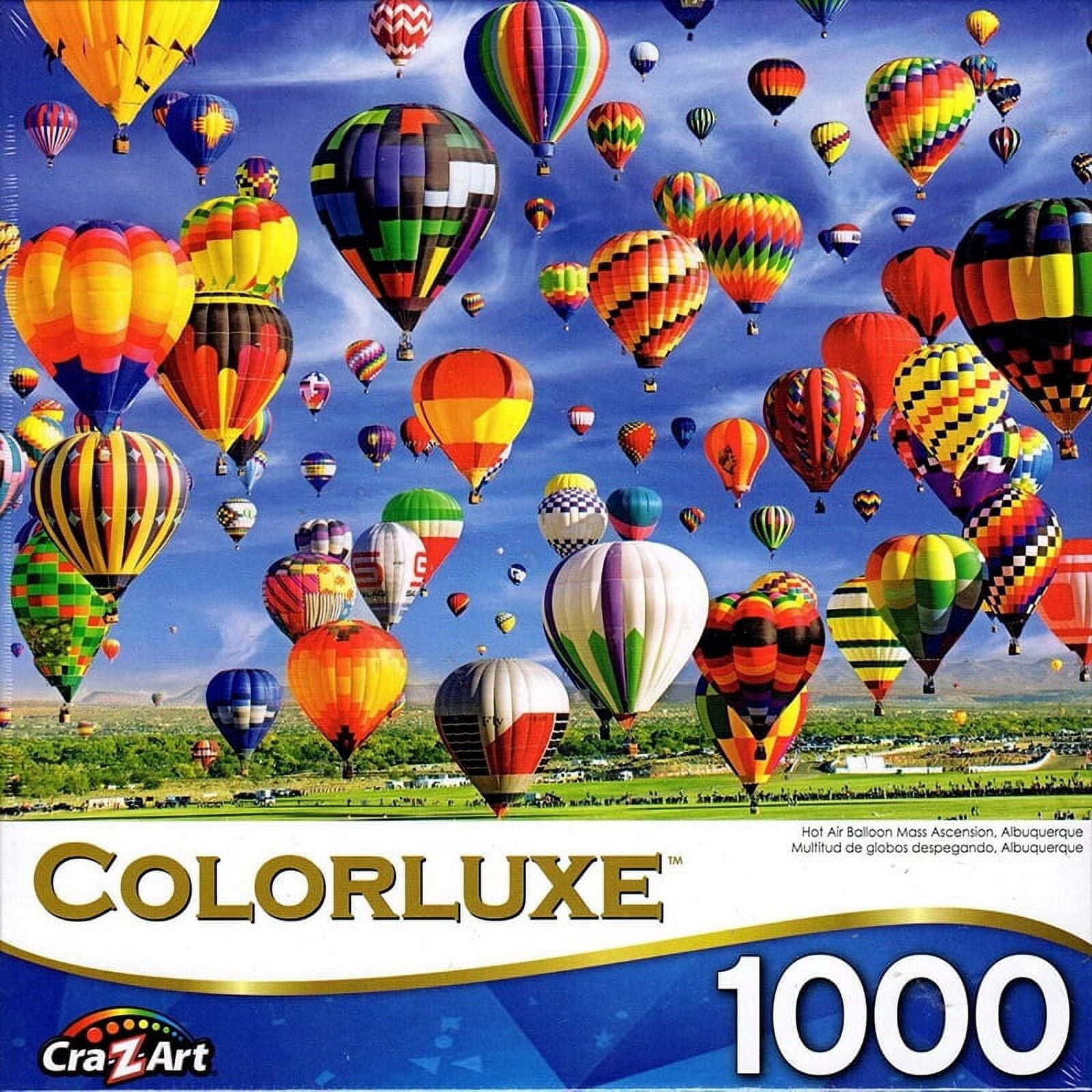 Cra-Z-Art CZA-1500ZZP-C Hot Air Balloons Mass Ascension 1000 Piece ...