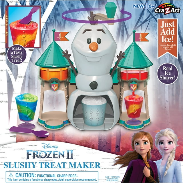 Cra-Z-Art Disney Frozen II Slushy Treat Maker Play Cooking Set ...