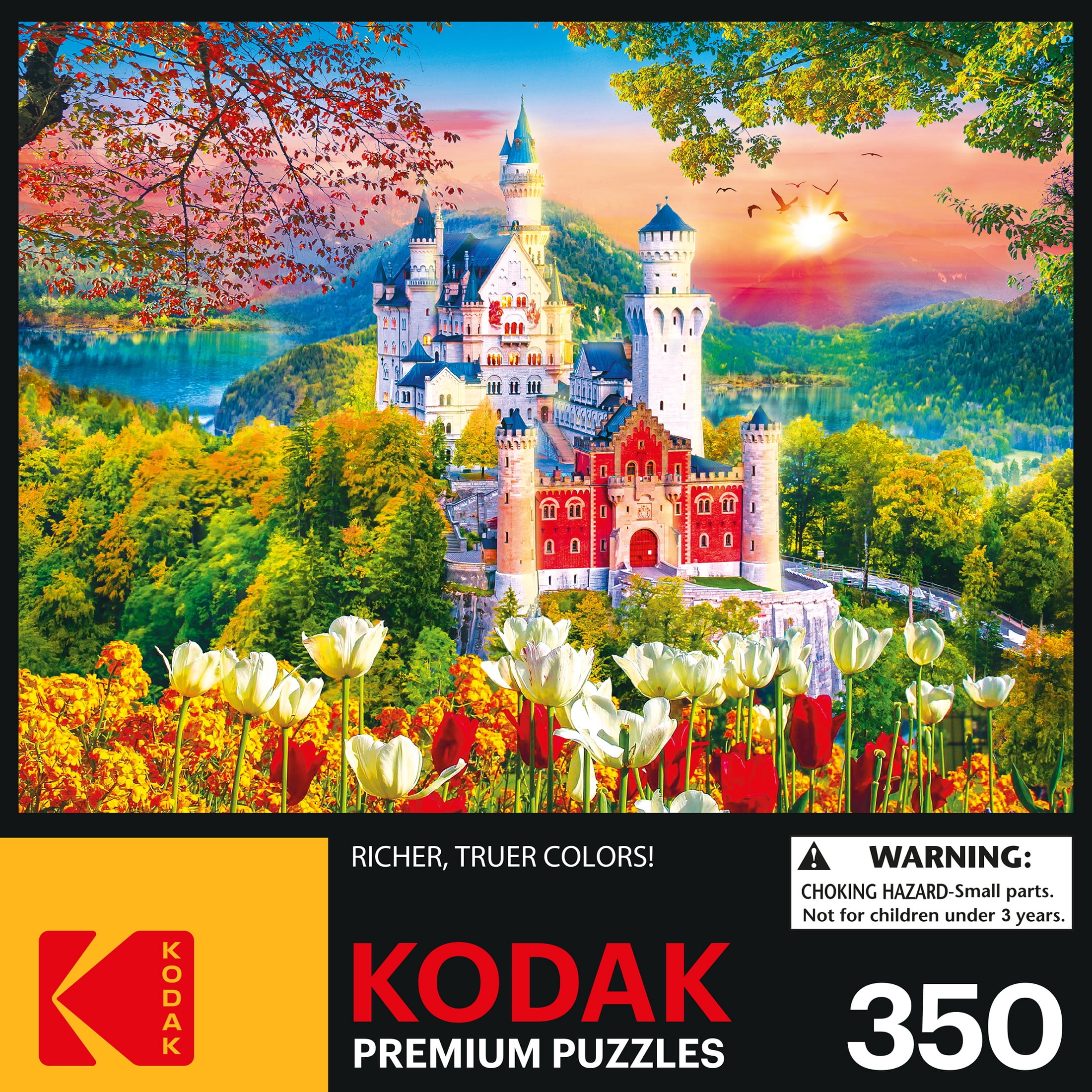 Cra-Z-Art Kodak 350-Piece Famous Neuschwanstein Medieval Castle Germany ...