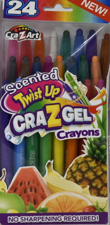Cra-Z-Art Quality Scented Twist Crayon, 24 Count - Walmart.com