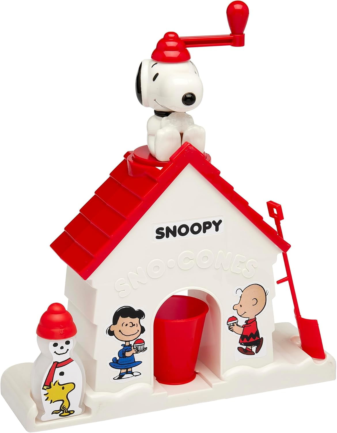 Cra-Z-Art Snoopy SNO-Cone Machine, Snow Cone Shaved Ice Maker Ice ...