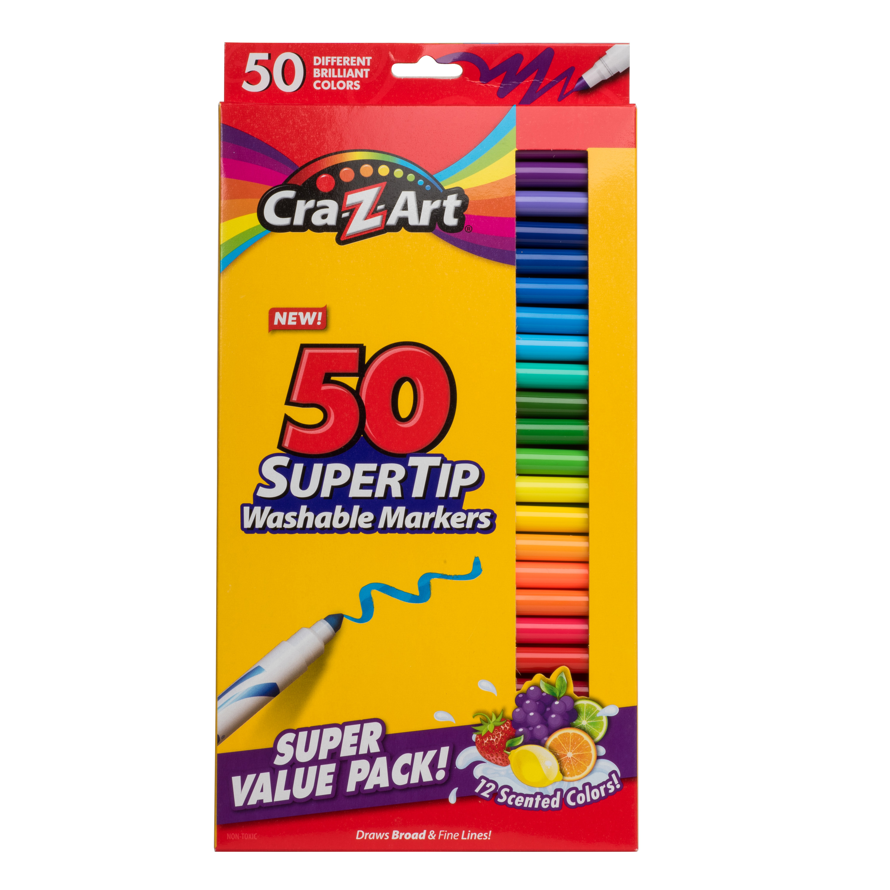 Mr. Sketch Scented Markers, Chisel Tip, Assorted Colors, 22 Count ...