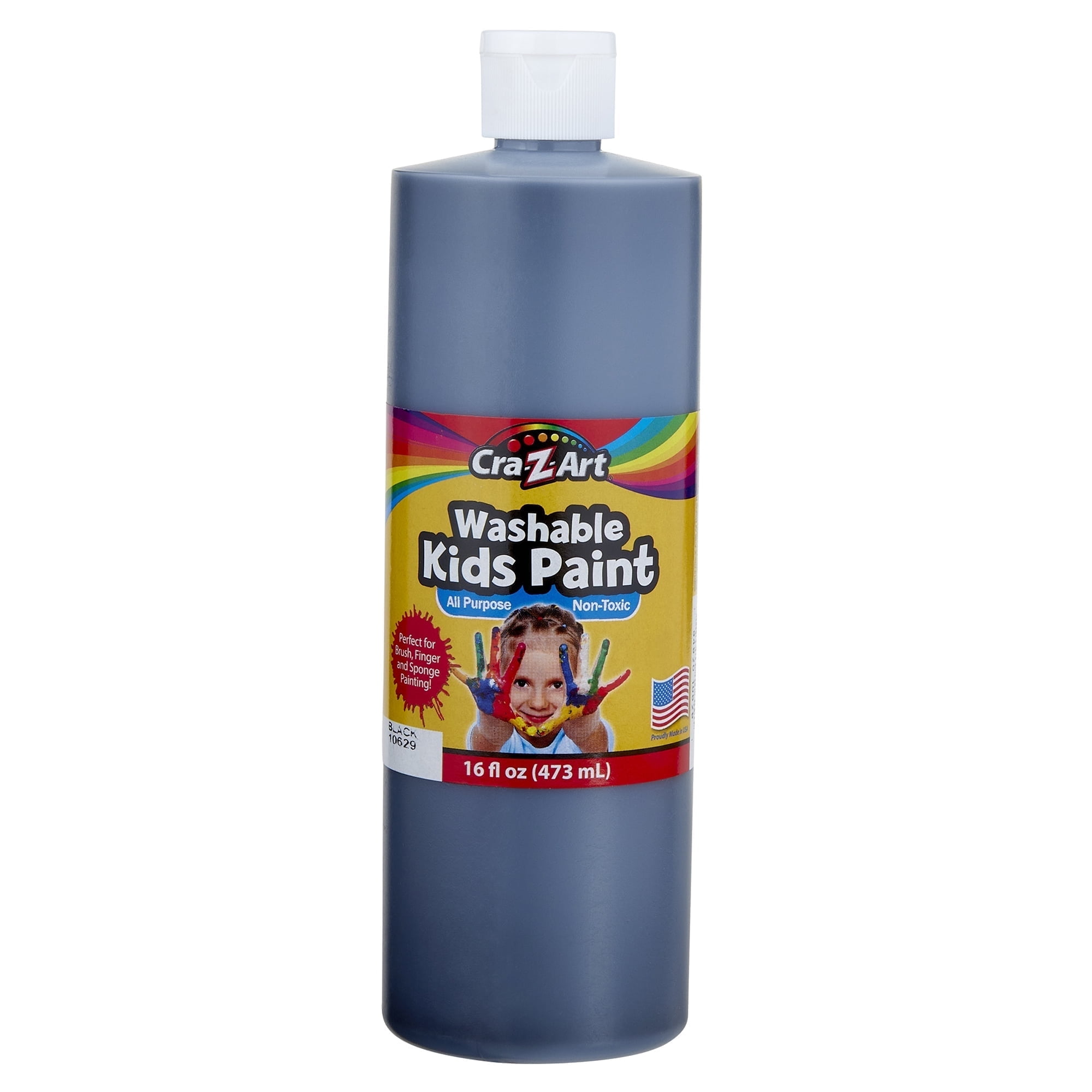 Cra-Z-Art Washable Poster Paint 16oz - Black - Walmart.com