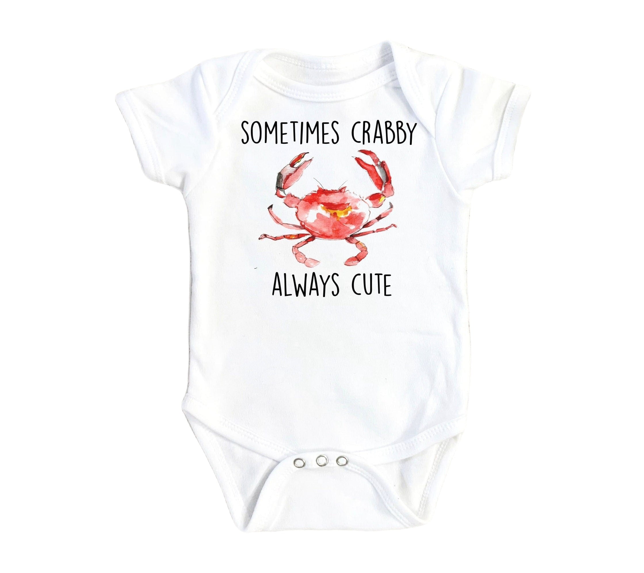 Crab Always Cute - Baby Boy Girl Clothes Infant Bodysuit Funny Cute Newborn - Walmart.com