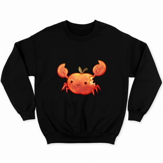 Crab Apple Food Pun Cute Funny Fruit Humor Graphic Print Pullover ...