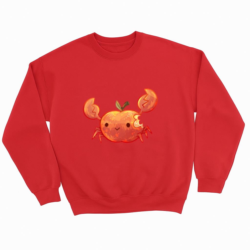 Crab Apple Food Pun Cute Funny Fruit Humor Graphic Print Pullover ...
